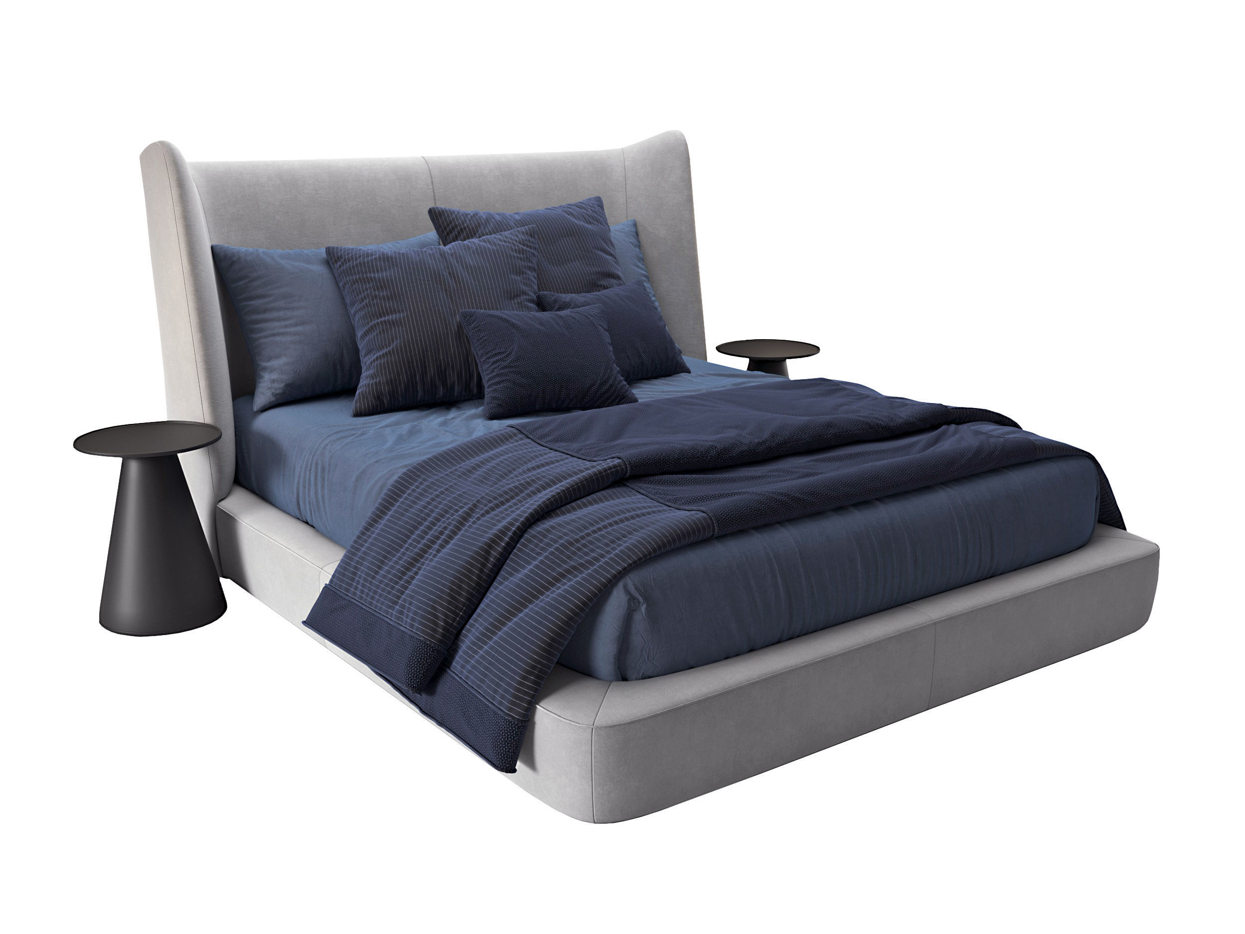 Bed Midnight Flexform 3D model | CGTrader