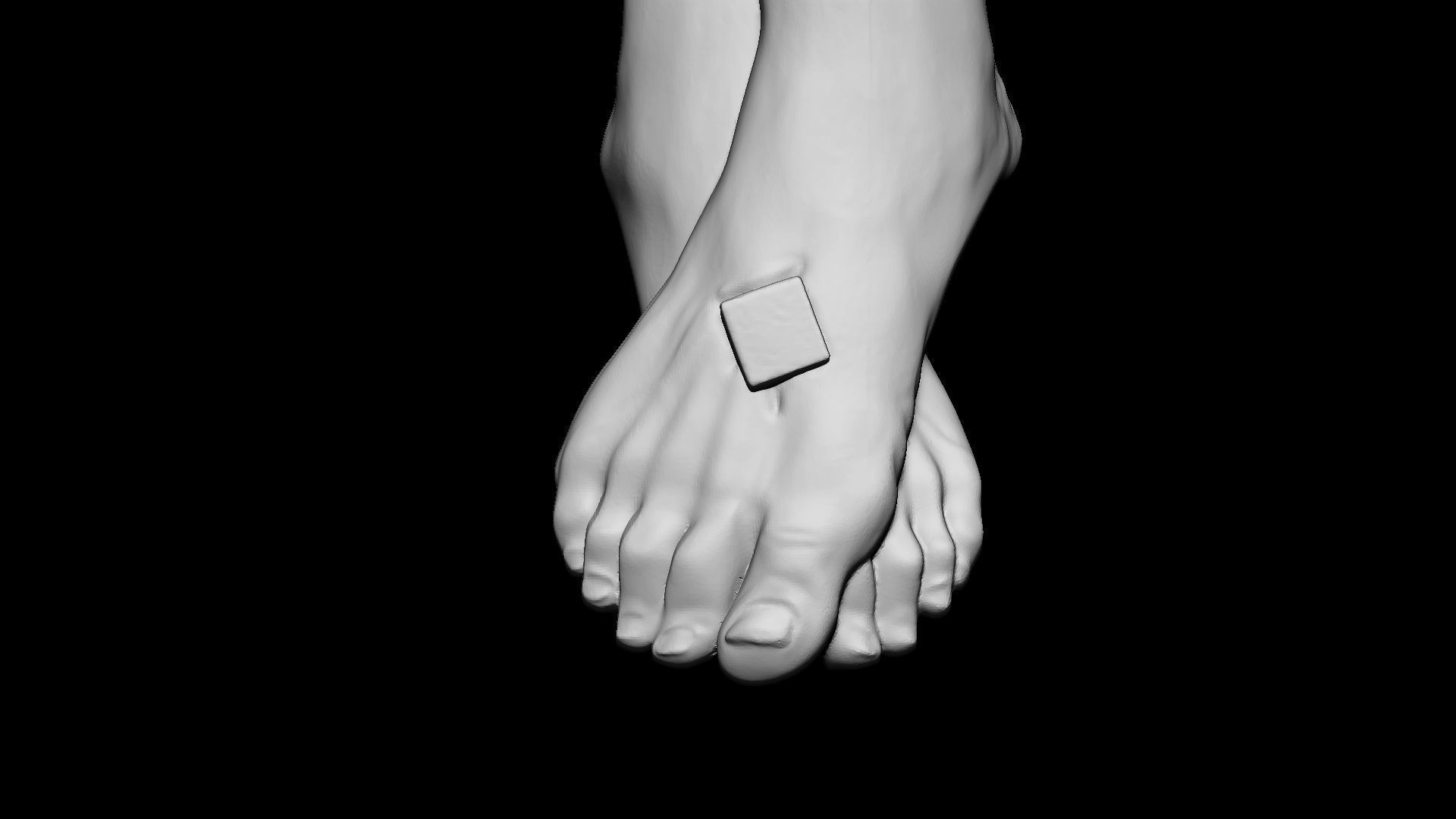 Crucifixion of Jesus Christ Cross Number 3 3D model 3D printable | CGTrader