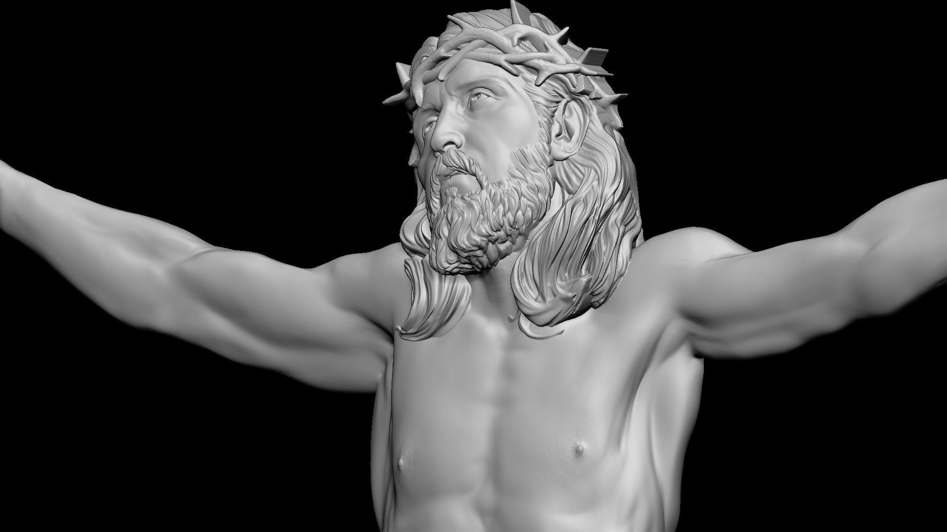 Crucifixion of Jesus Christ Cross Number 3 3D model 3D printable | CGTrader
