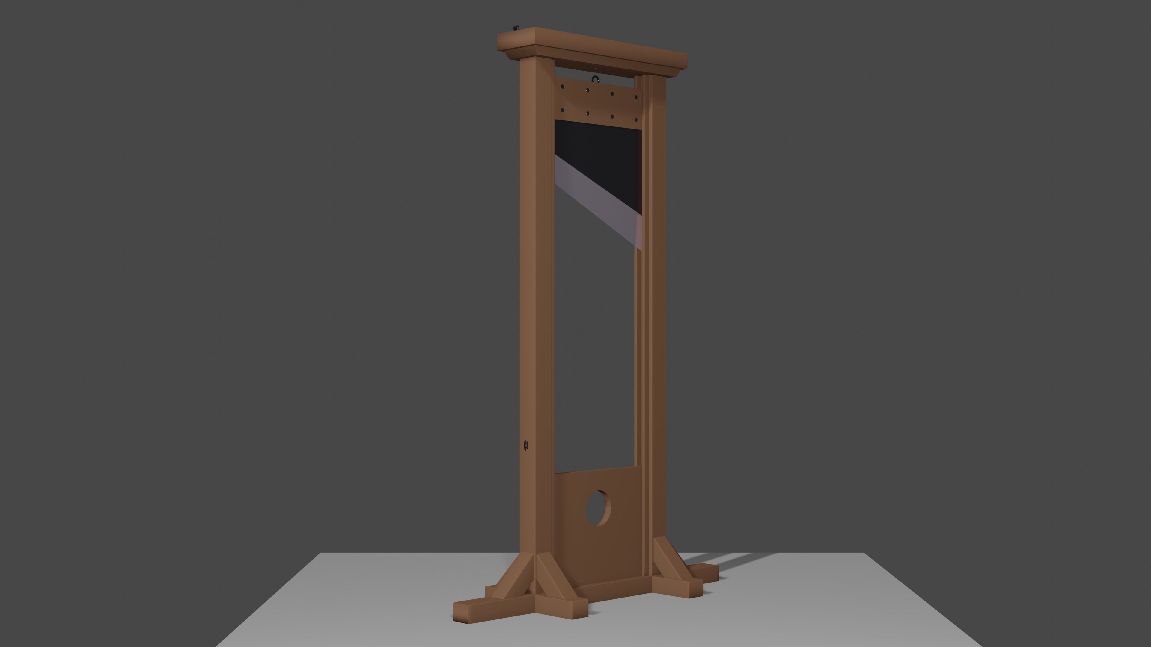 Guillotine Prop 3D model | CGTrader