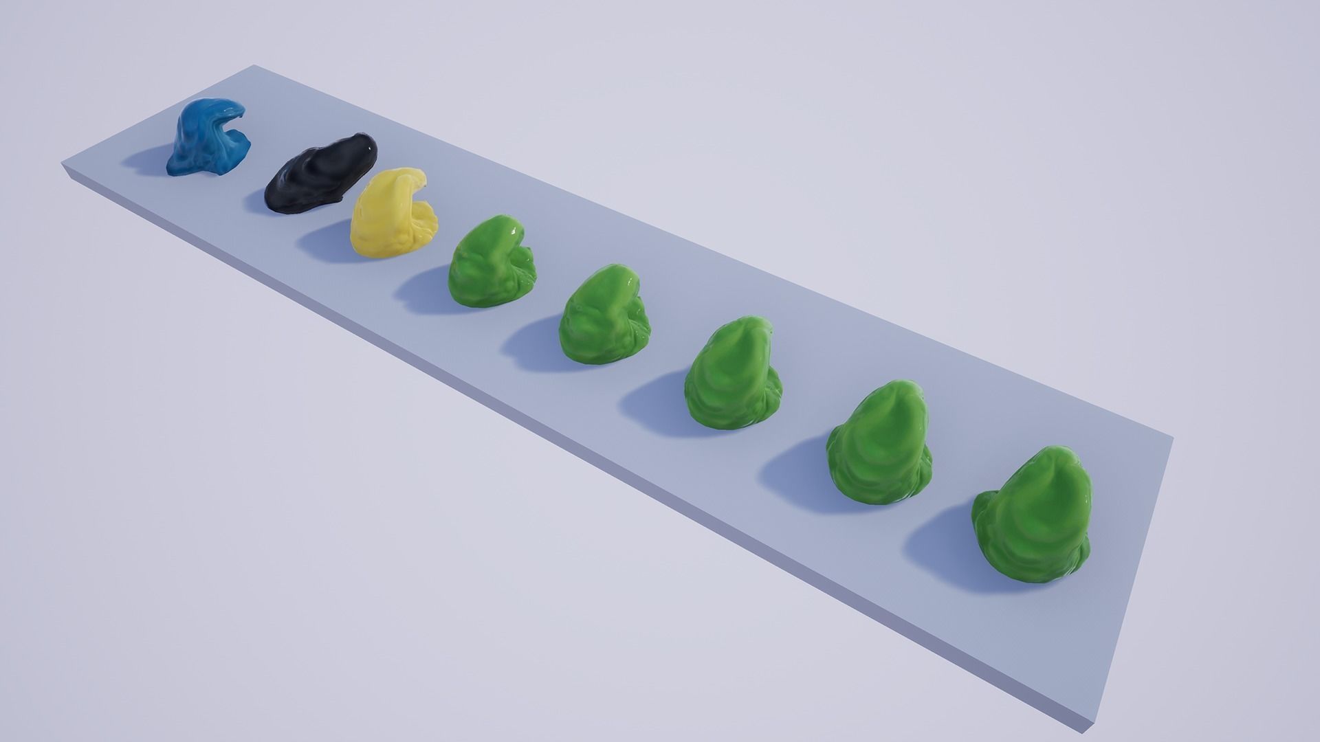 3D model Liquid Slug VR / AR / low-poly | CGTrader