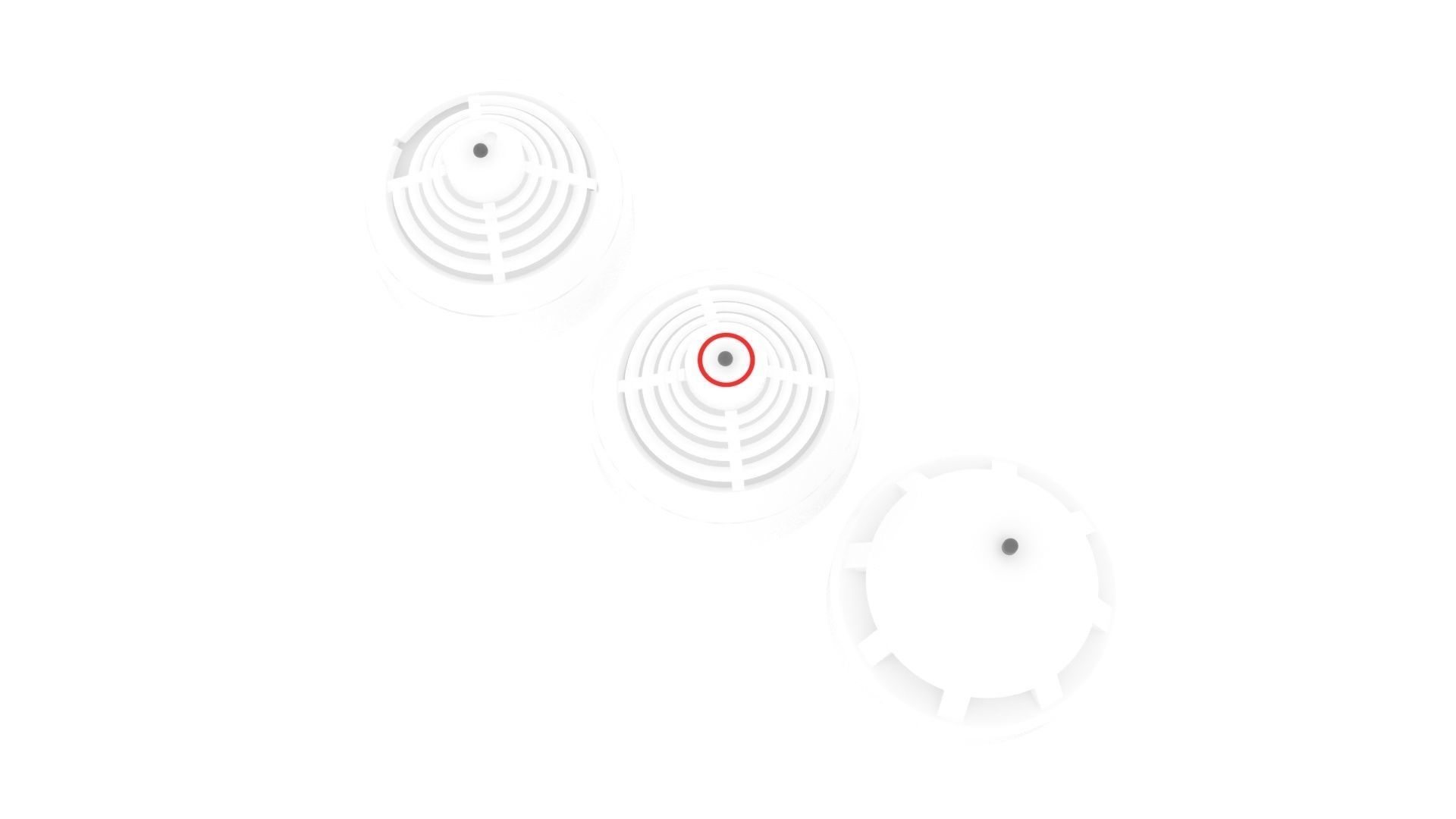 Smoke Detectors 3D model | CGTrader