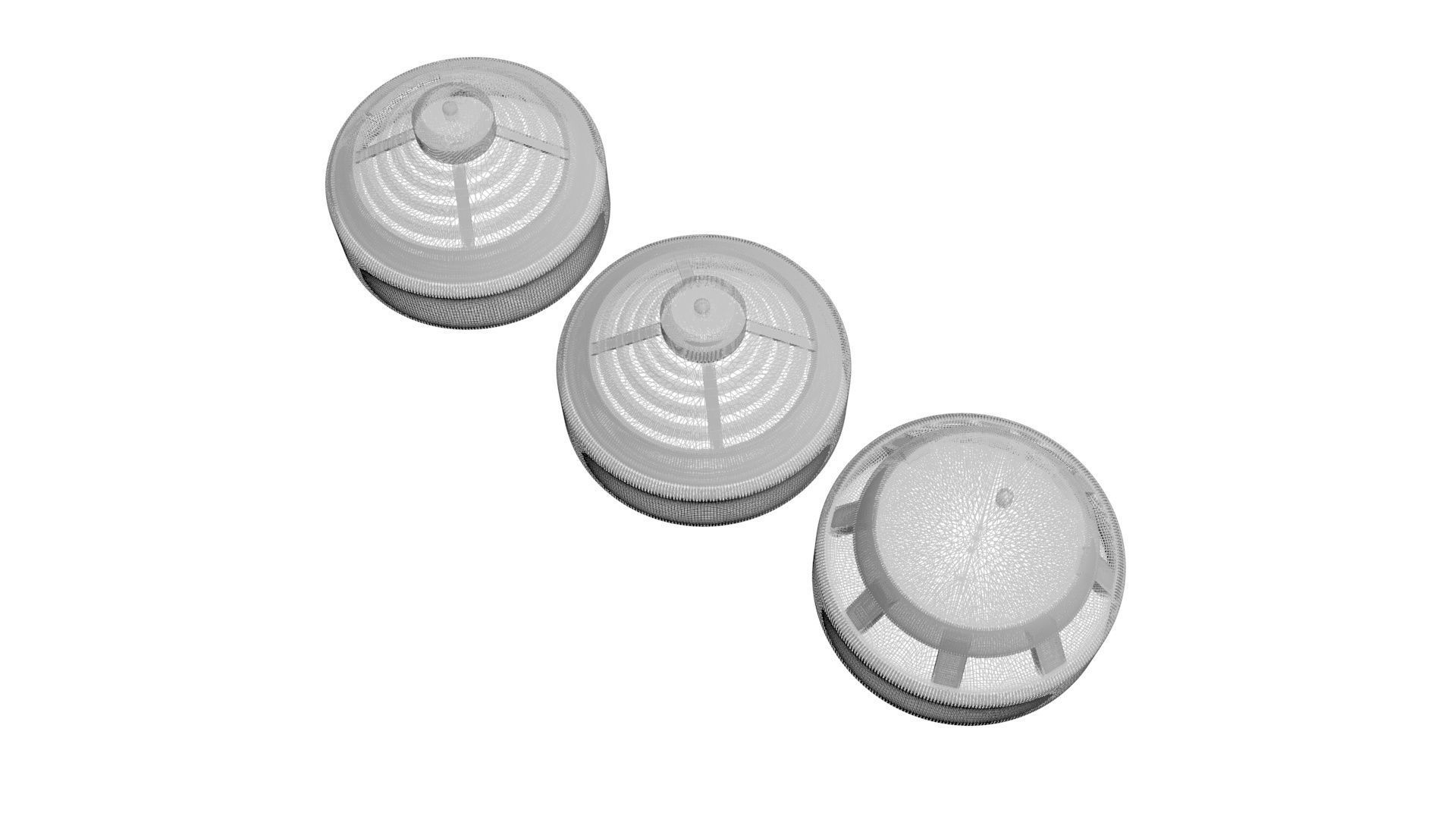 Smoke Detectors 3D model | CGTrader