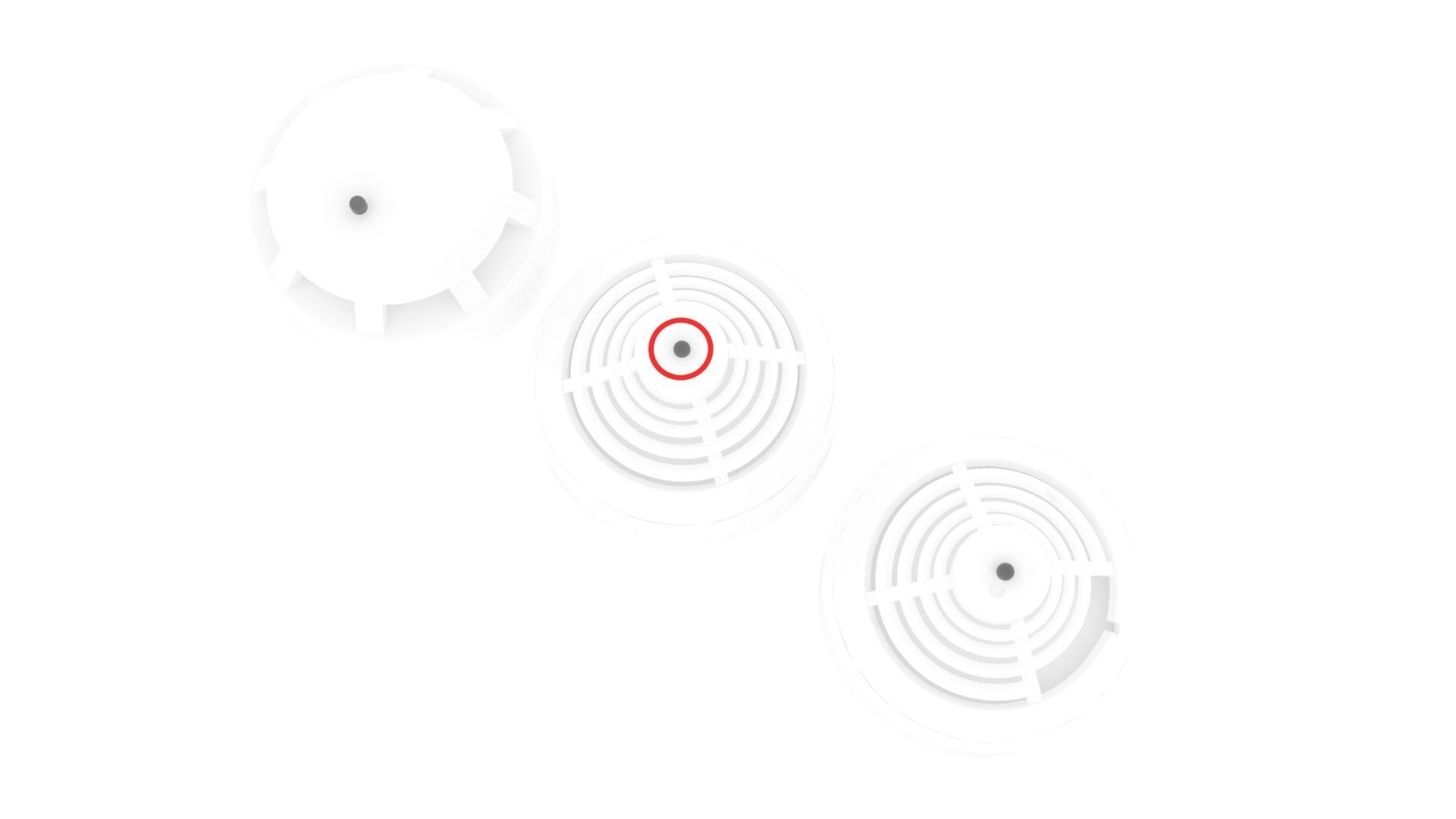 Smoke Detectors 3D model | CGTrader