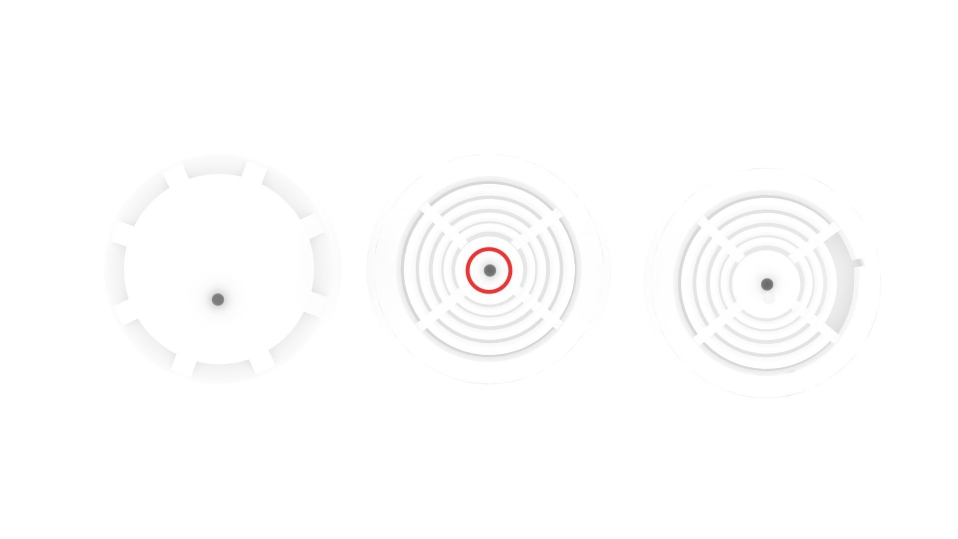 Smoke Detectors 3D model | CGTrader