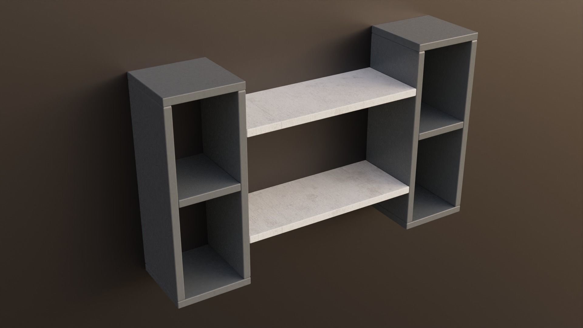 Modern Shelf Design free 3D model | CGTrader
