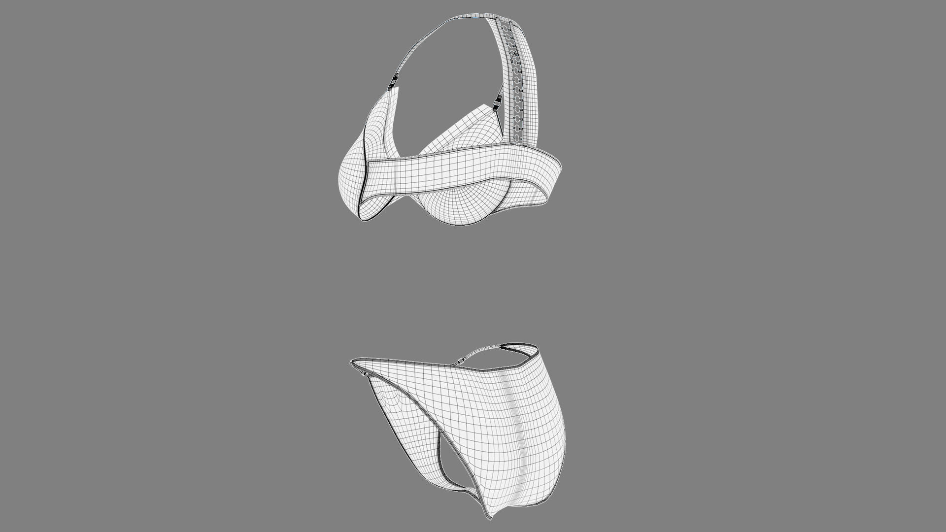Sexy Lingerie SS22 3D model | CGTrader