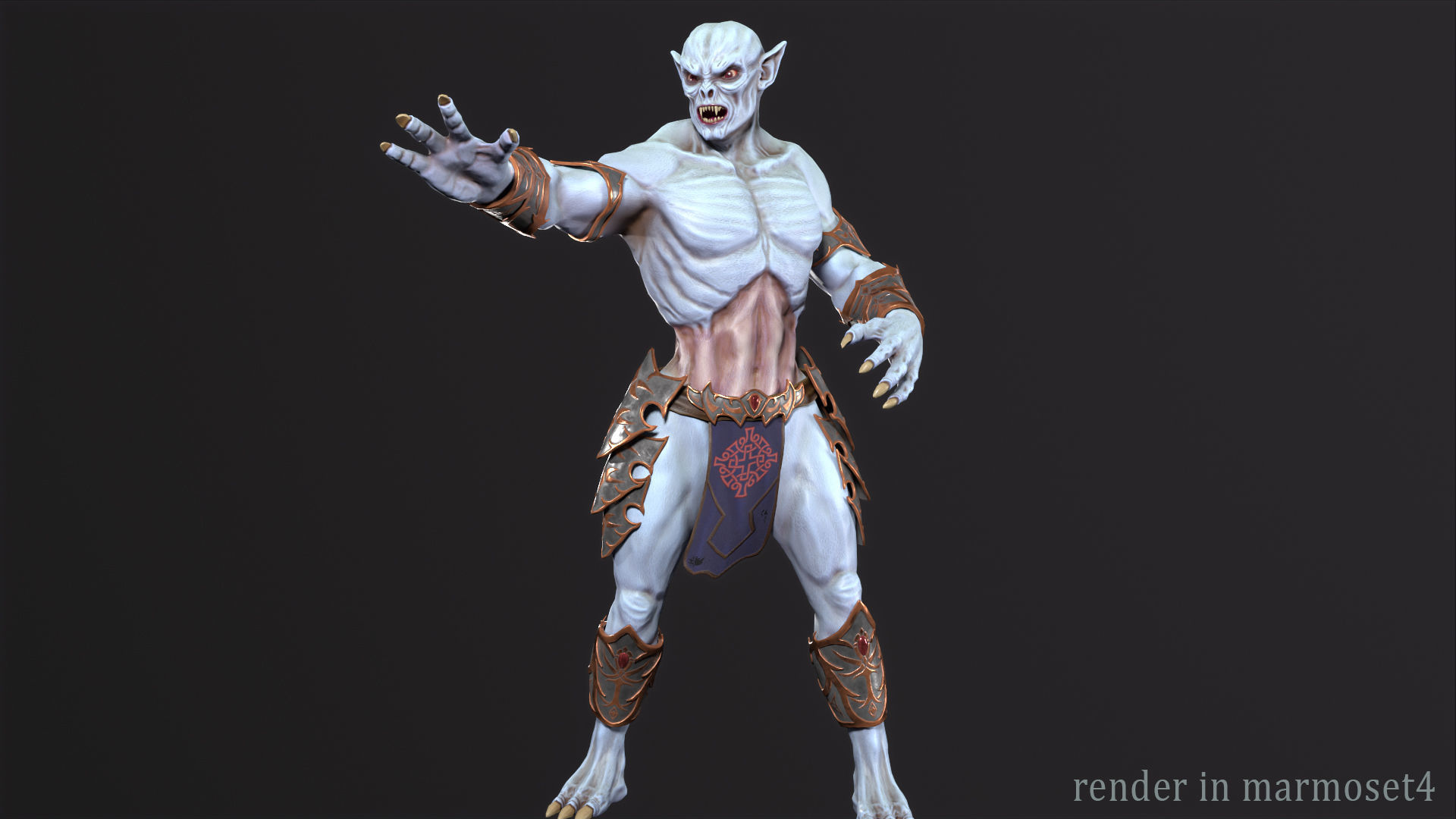 3D model Vampire lord VR / AR / low-poly | CGTrader
