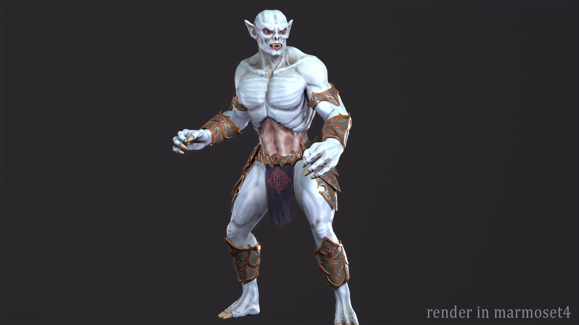 3D model Vampire lord VR / AR / low-poly | CGTrader
