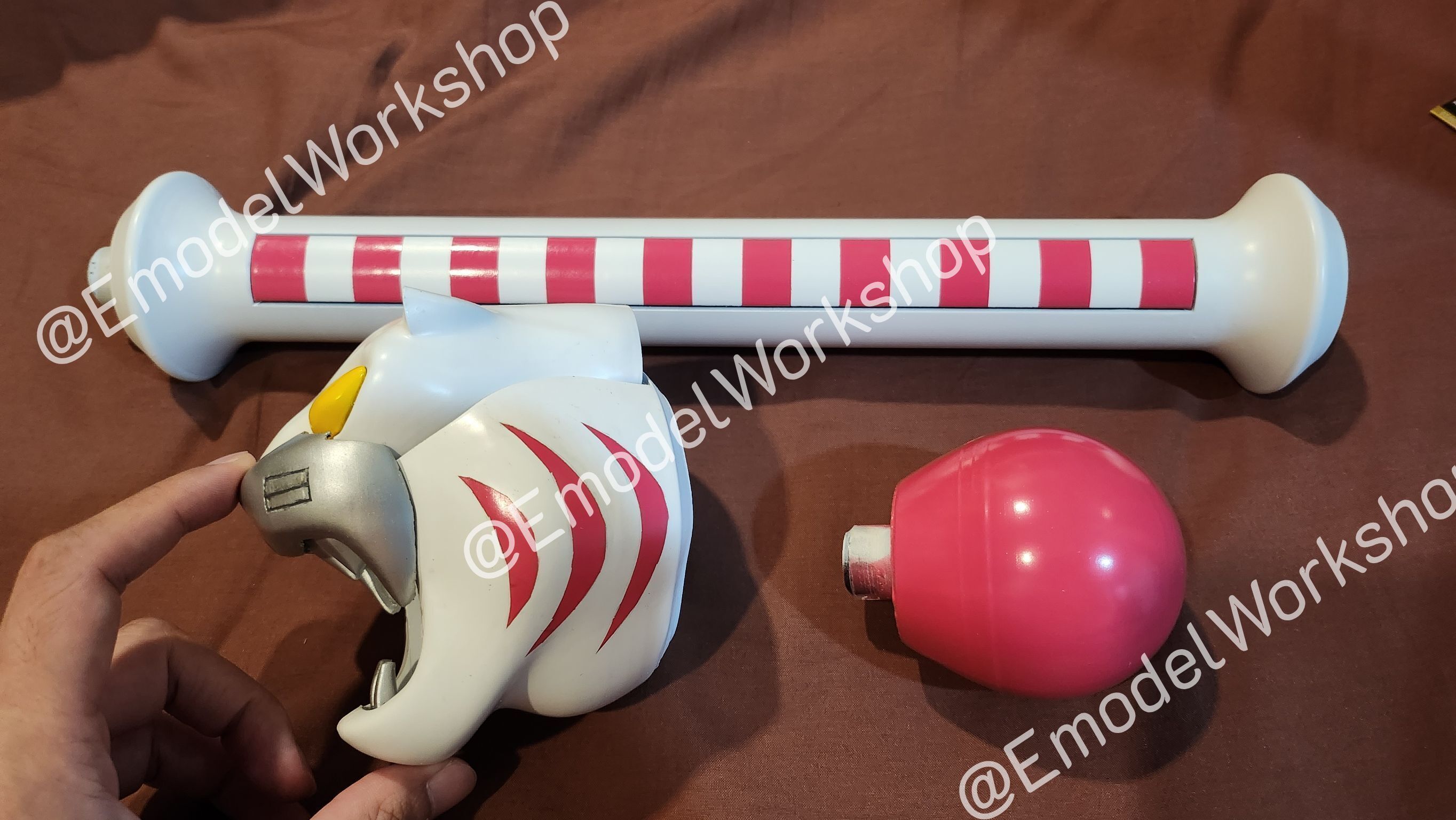 White Tiger Baton 3D Print for cosplay 3D model 3D printable | CGTrader