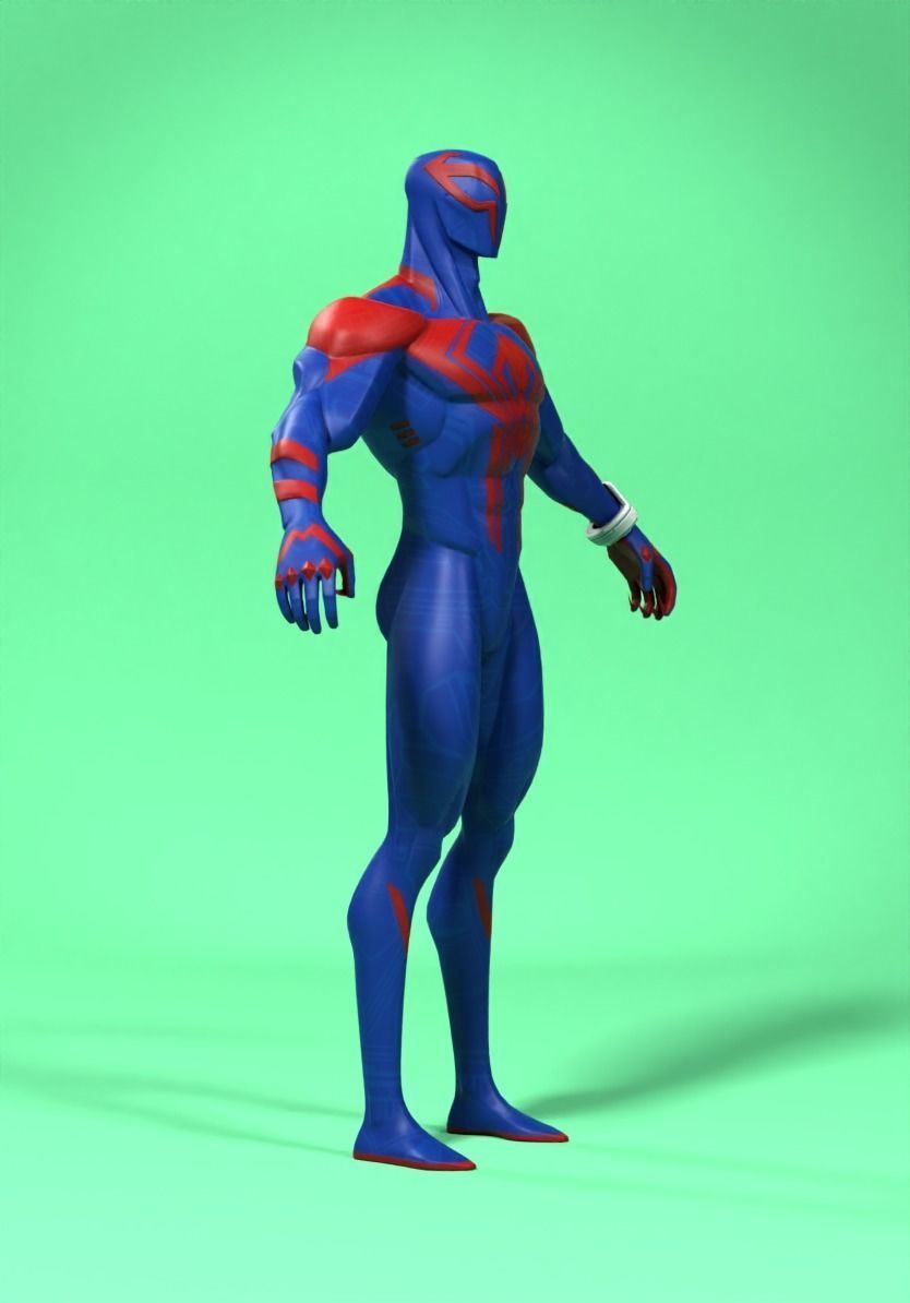3D model Spider-man 2099 VR / AR / low-poly | CGTrader