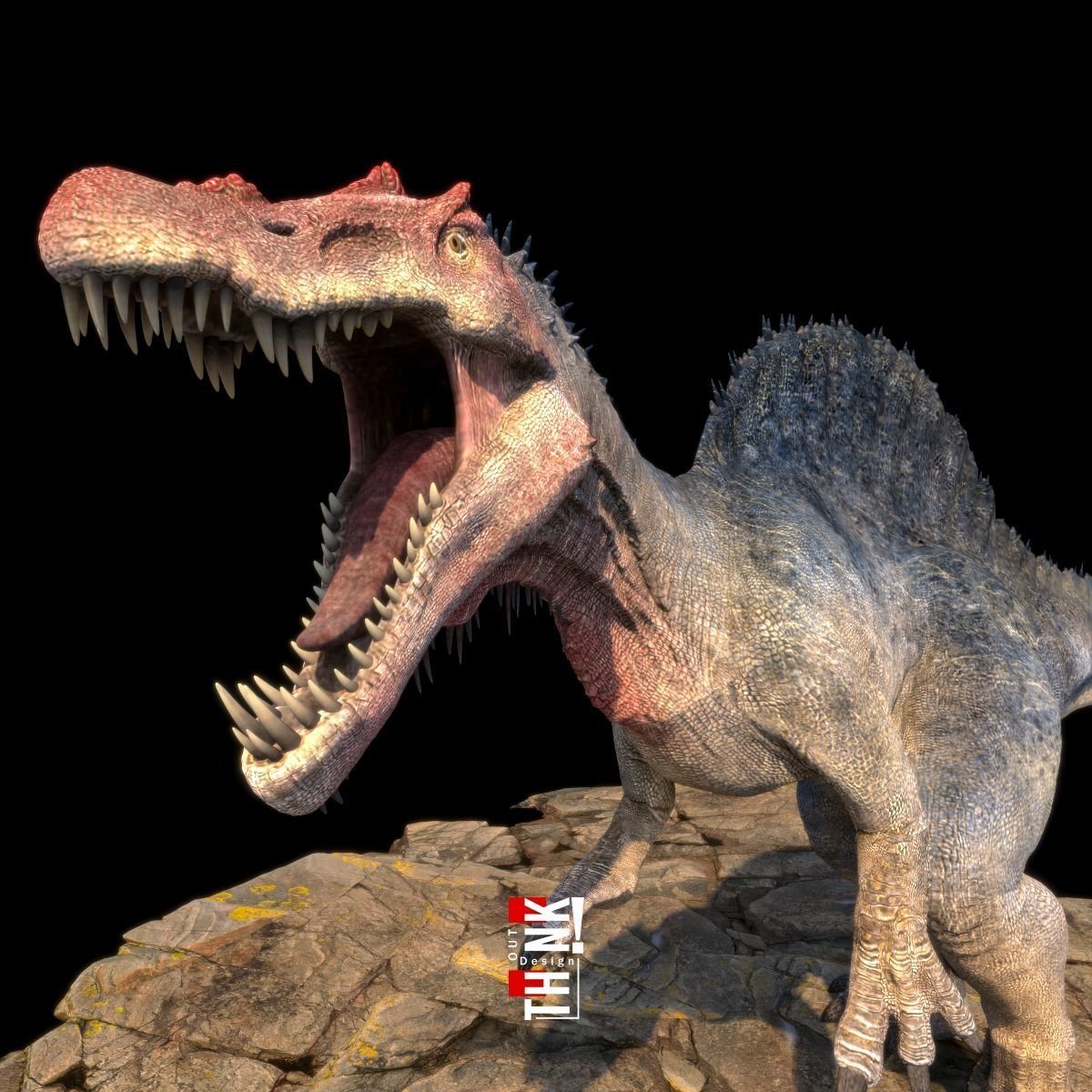 3D model Spinosaurus 3D model VR / AR / low-poly | CGTrader