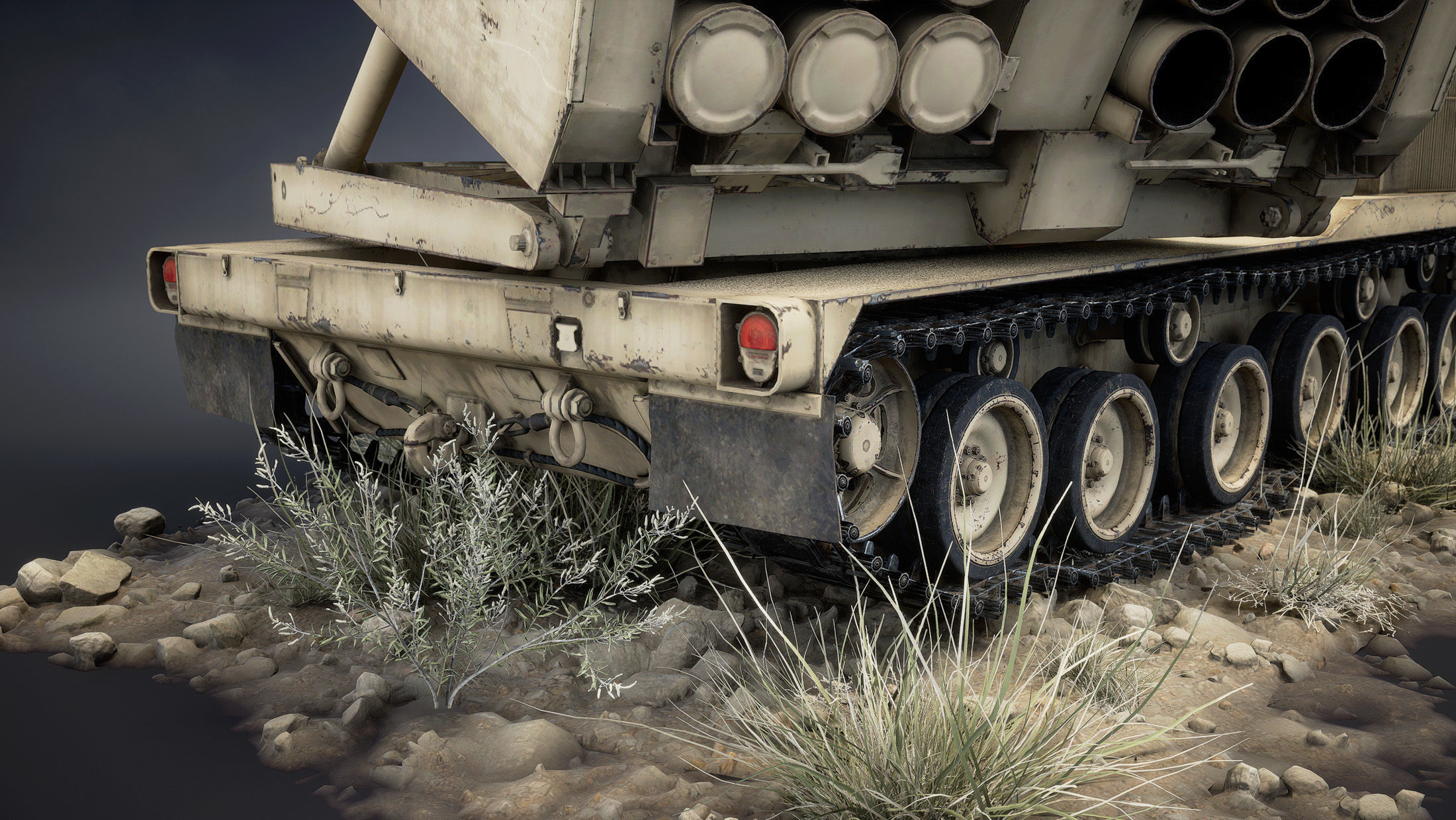 3D model M270 MLRS Game Ready VR / AR / low-poly | CGTrader