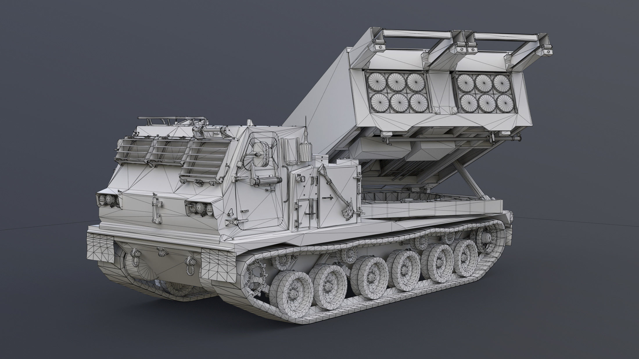 3D model M270 MLRS Game Ready VR / AR / low-poly | CGTrader