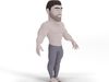 3D model Gigachad 3D character VR / AR / low-poly | CGTrader