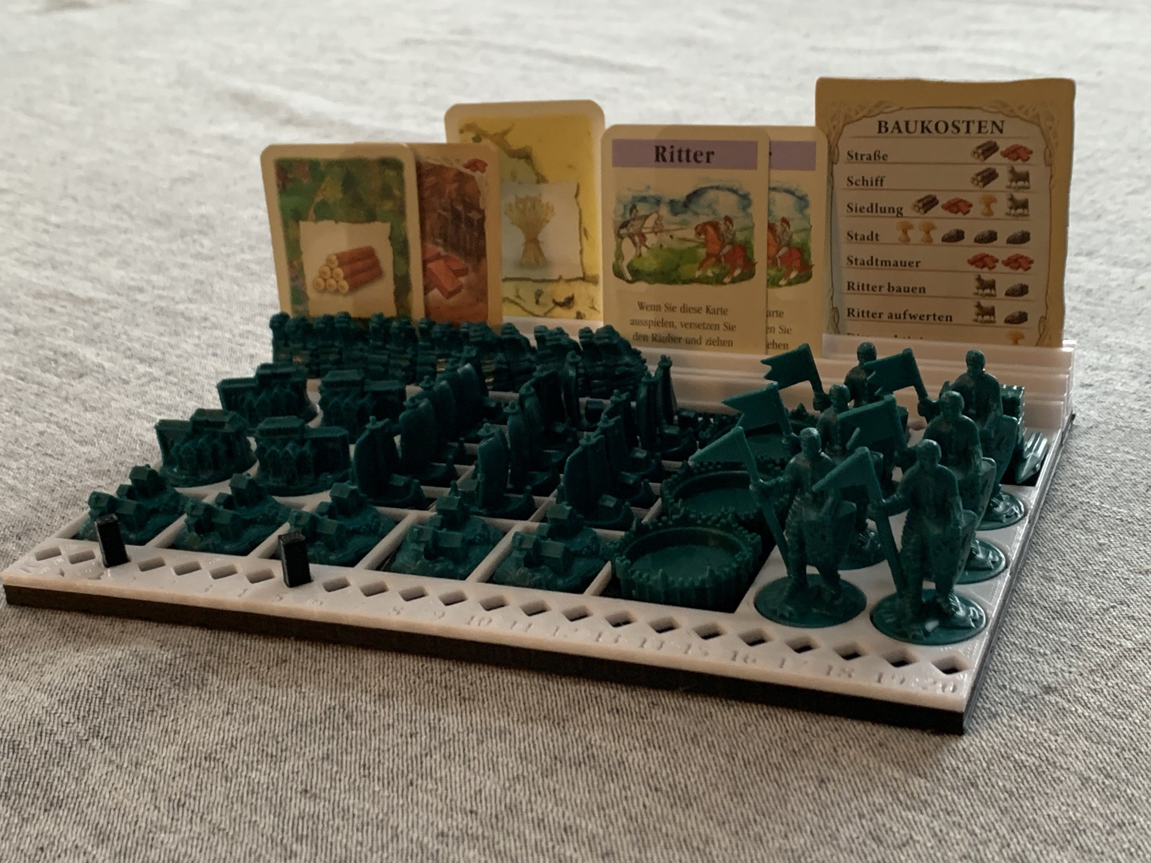 Catan Player Organizer 3D model 3D printable | CGTrader