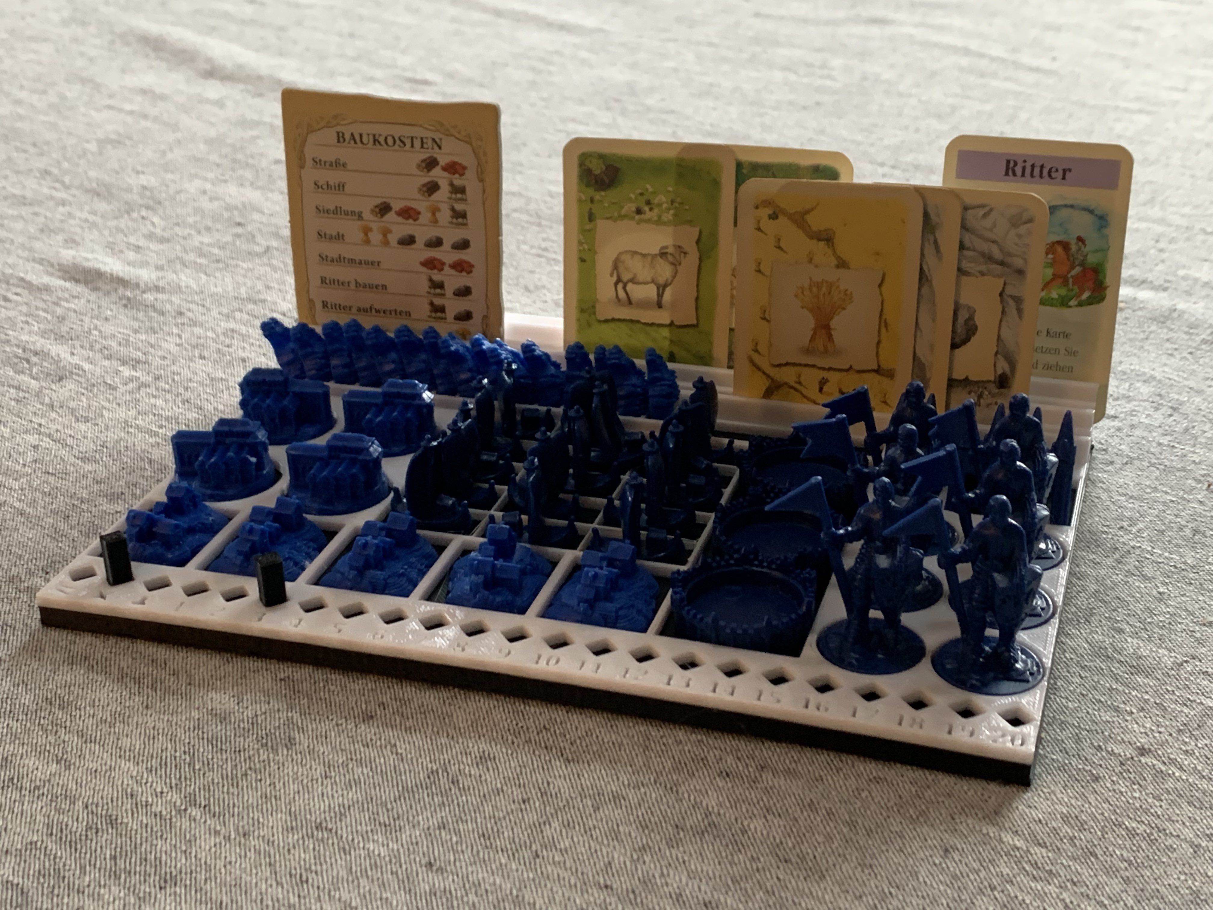 Catan Player Organizer 3D model 3D printable | CGTrader