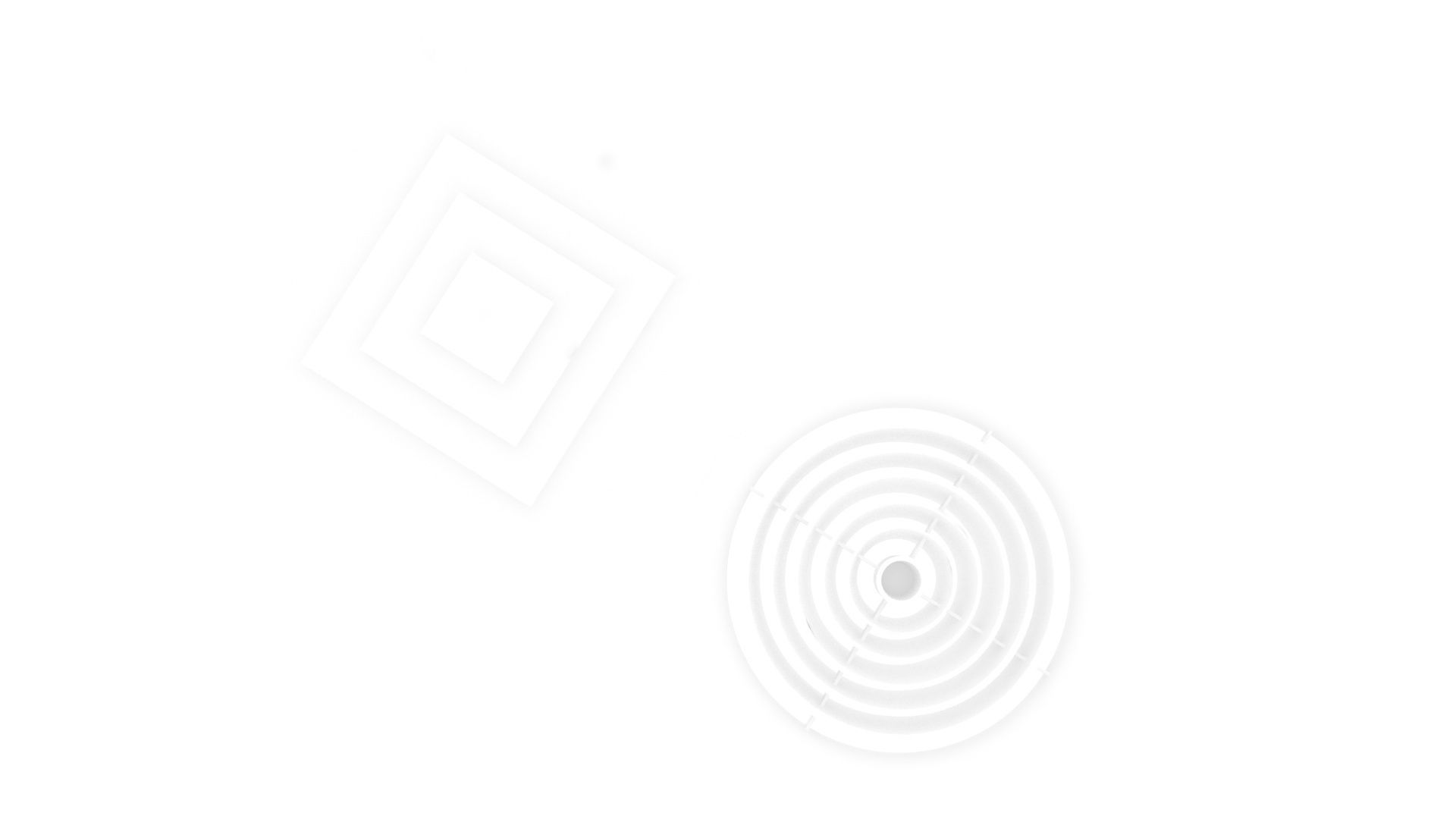 Square and Circle Ventilation Systems 3D model | CGTrader