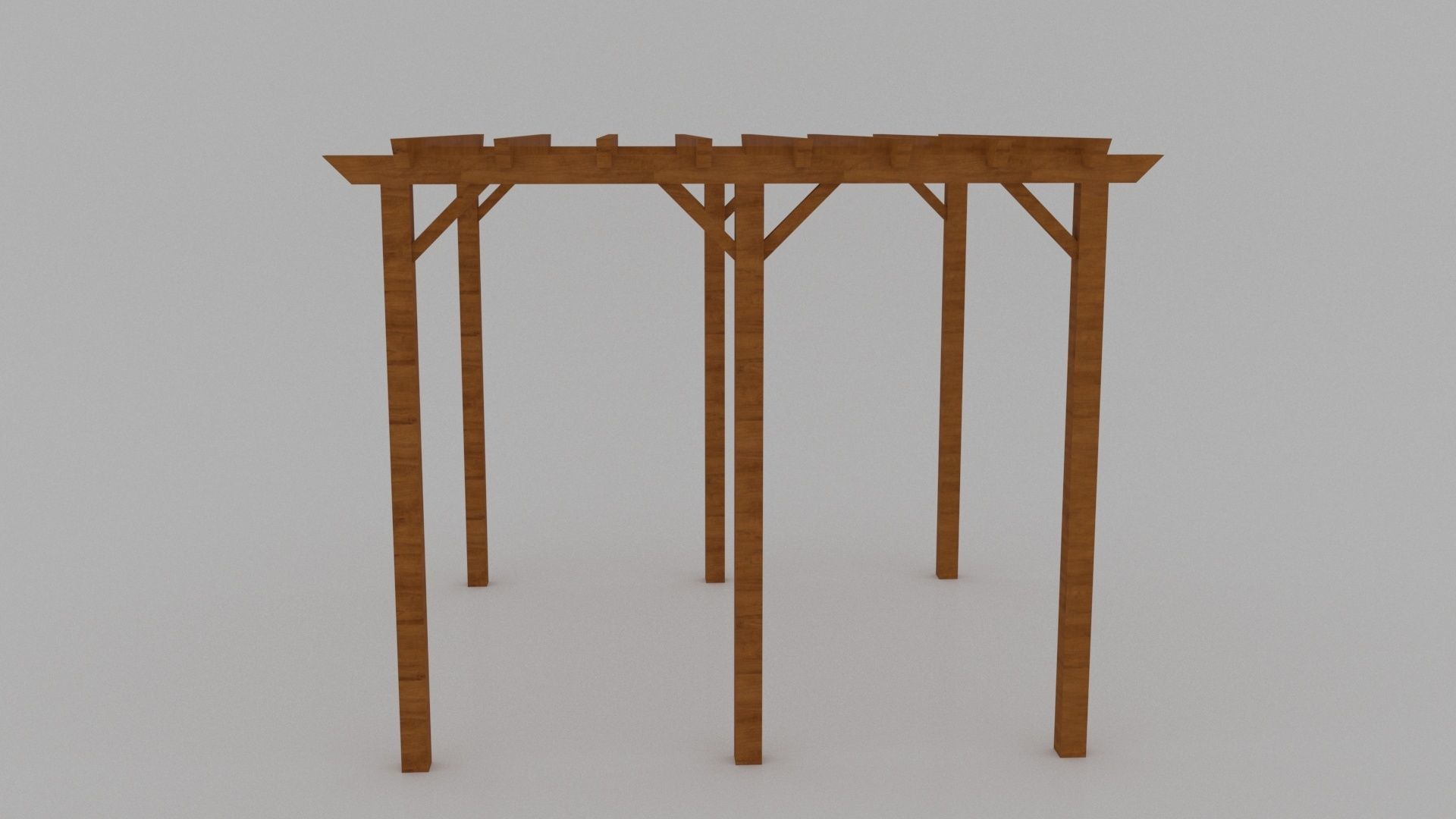 pergola 3D model | CGTrader