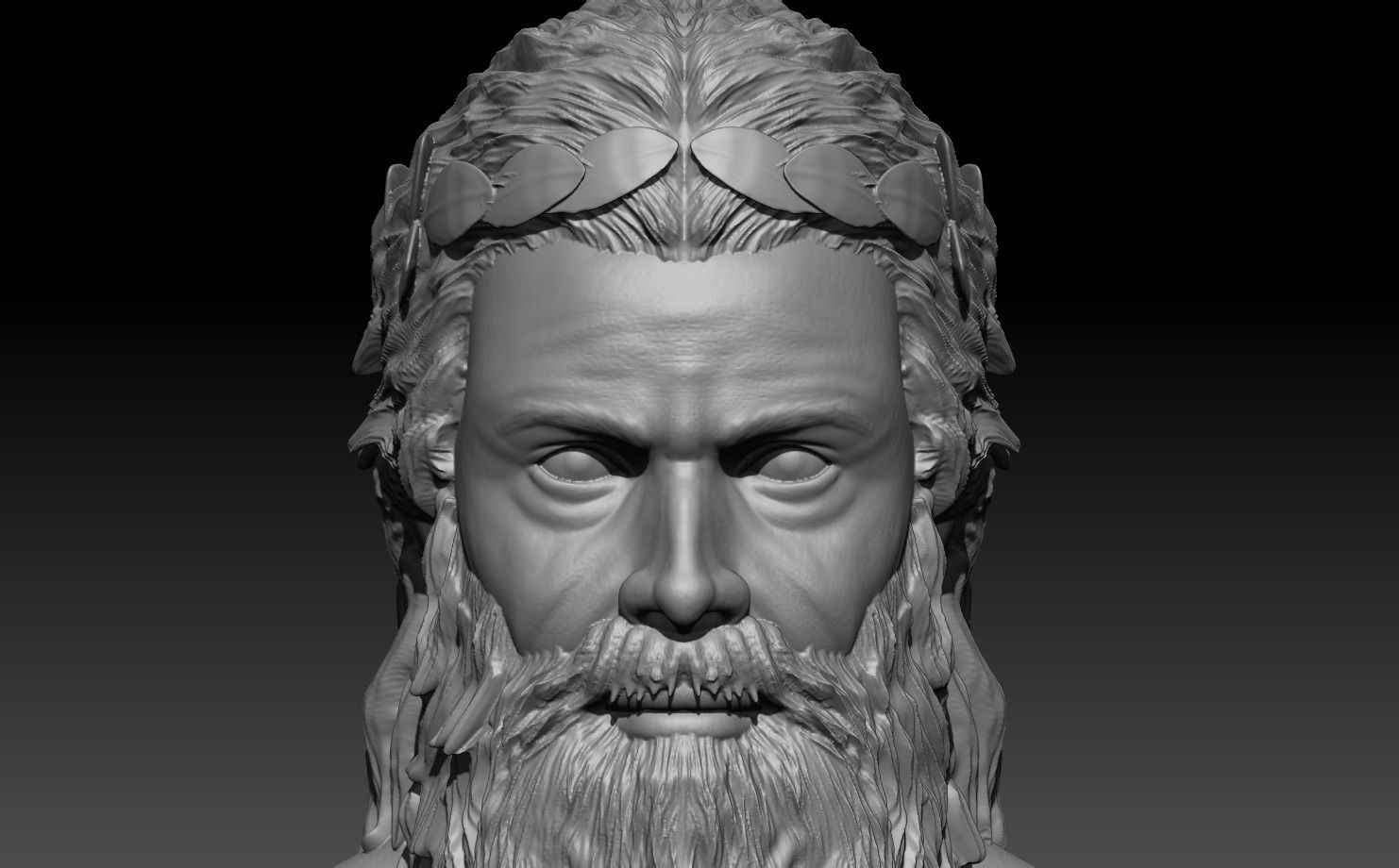 Zeus Bust - 3D Print Model 3D model 3D printable | CGTrader