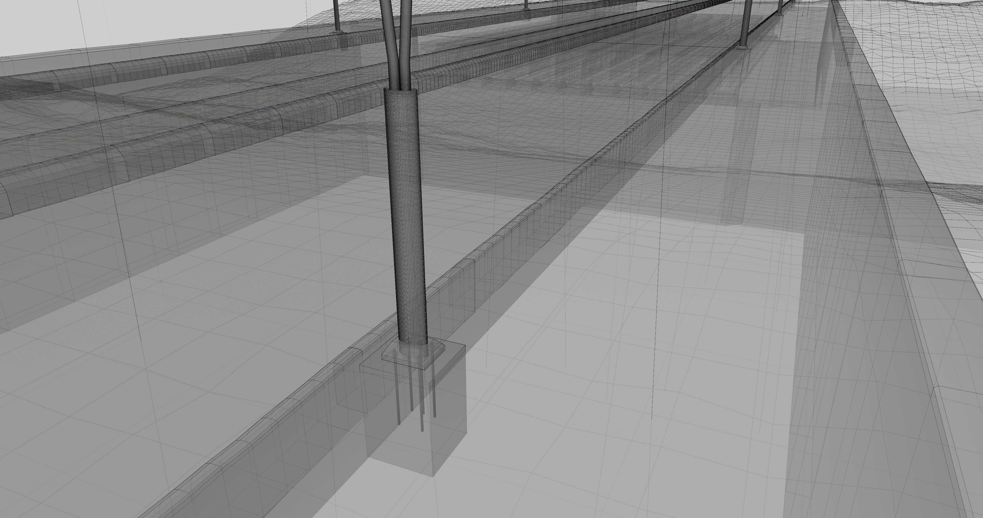 Decorative Lighting Pole Type-3 3D model | CGTrader