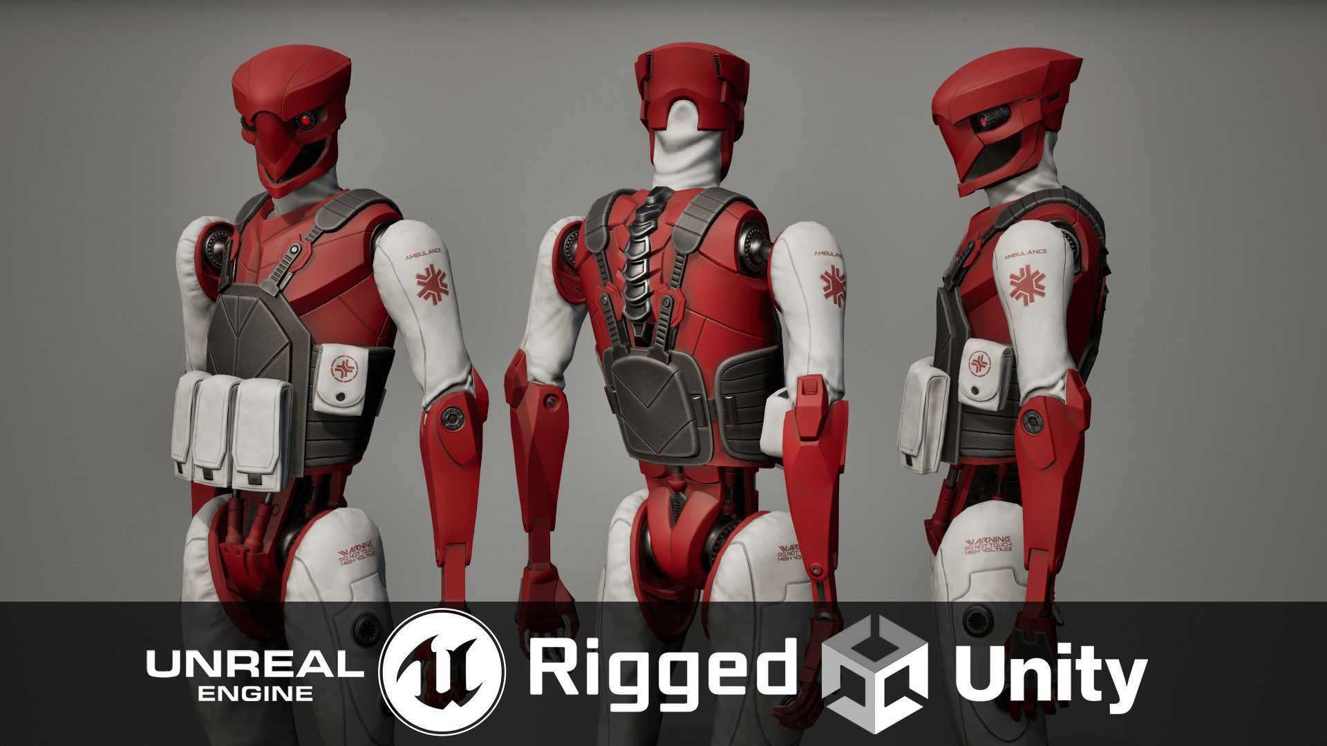 3D model Robot 11 VR / AR / low-poly | CGTrader