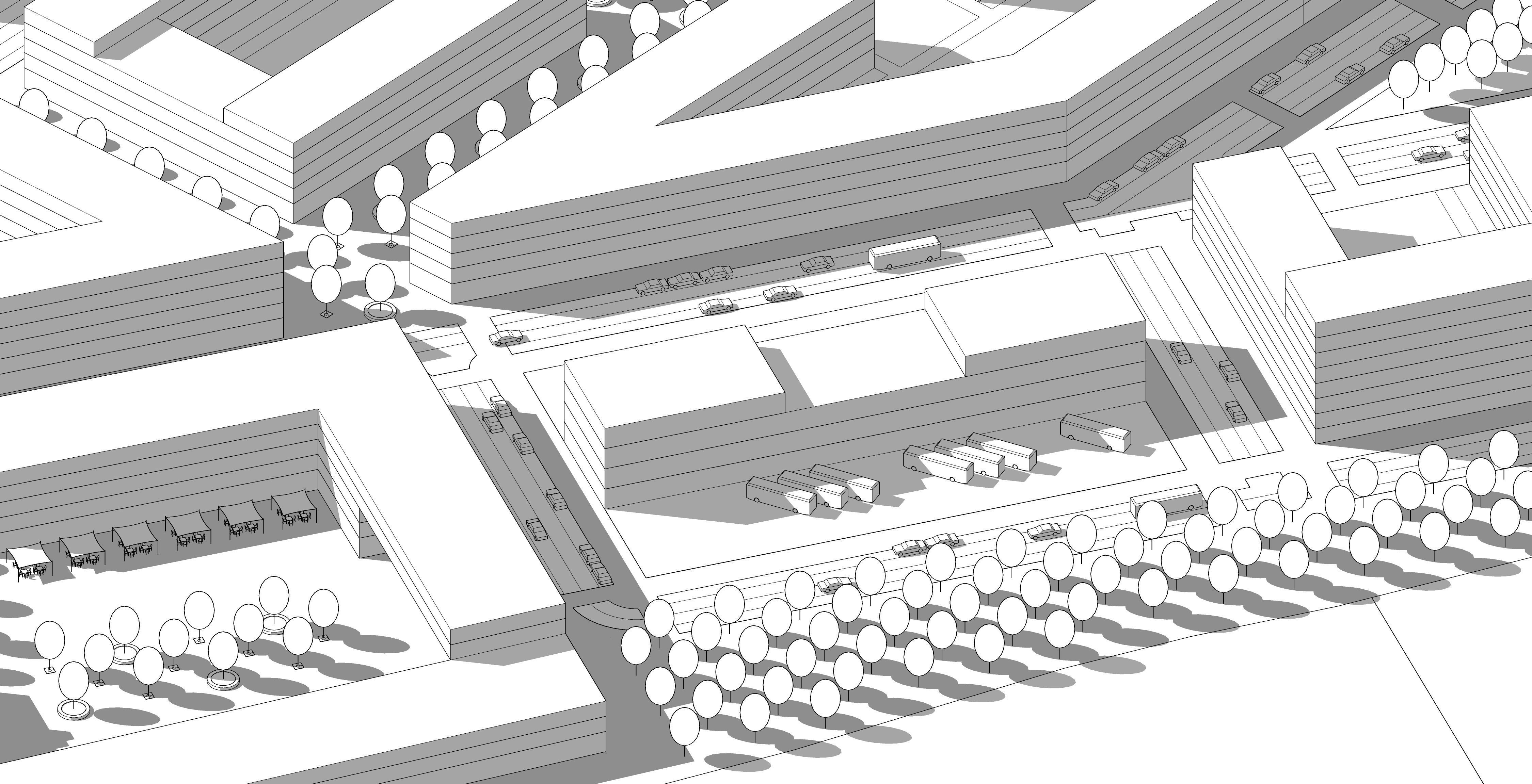 Simple Big Bus 3D model | CGTrader
