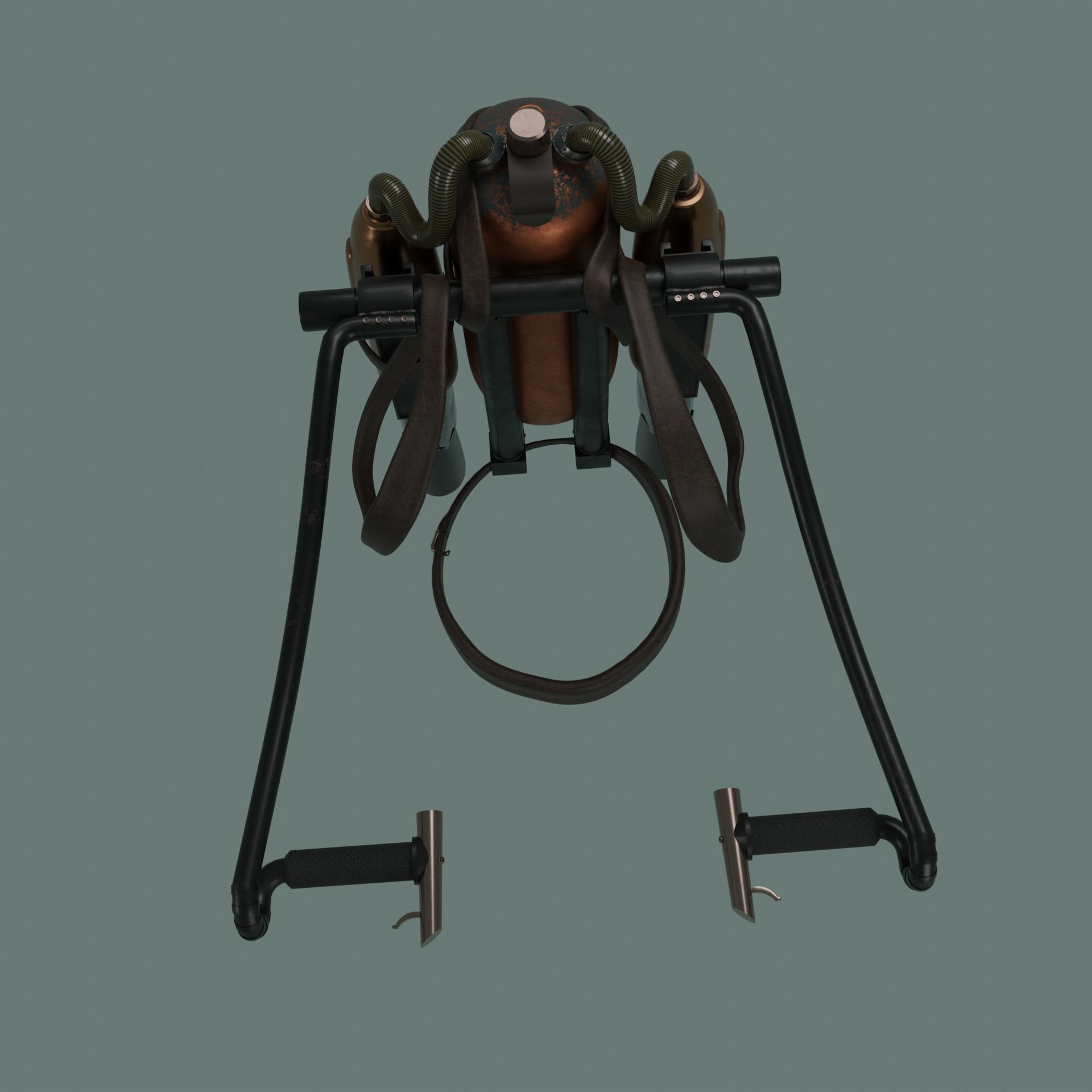 Rigged-jetpack 3D model rigged | CGTrader