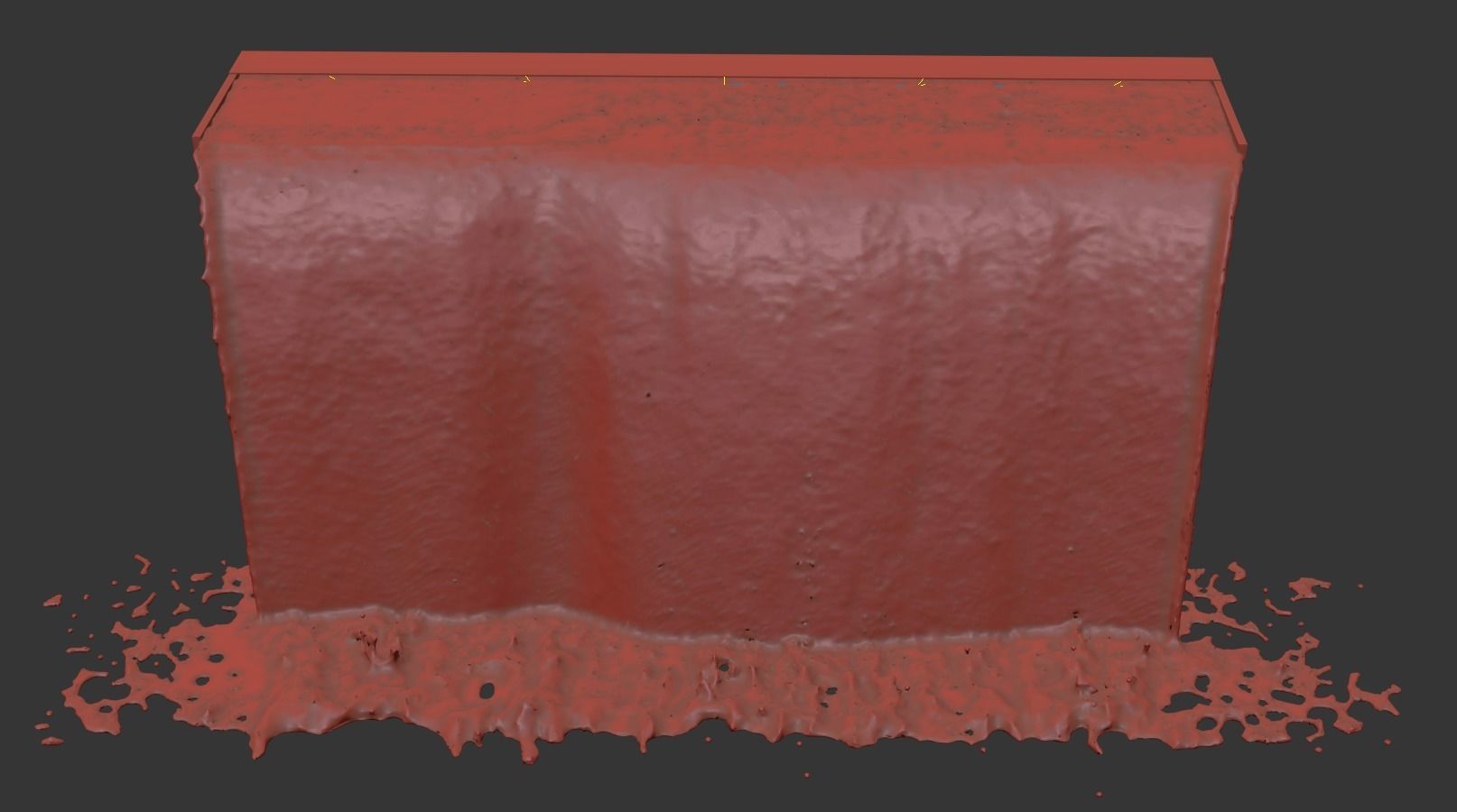 Waterfall Fountains Swimming Pool Cascade 3D model animated | CGTrader