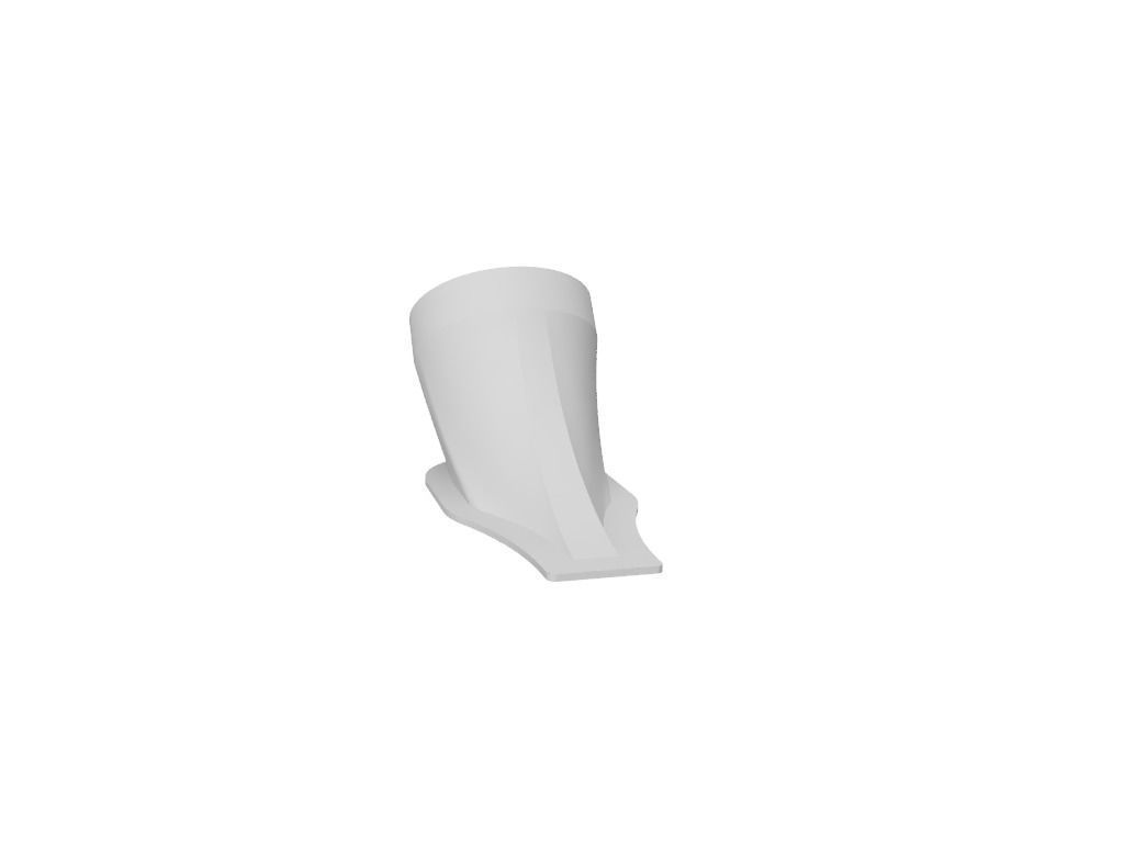 Air Scoop 3D model 3D printable | CGTrader