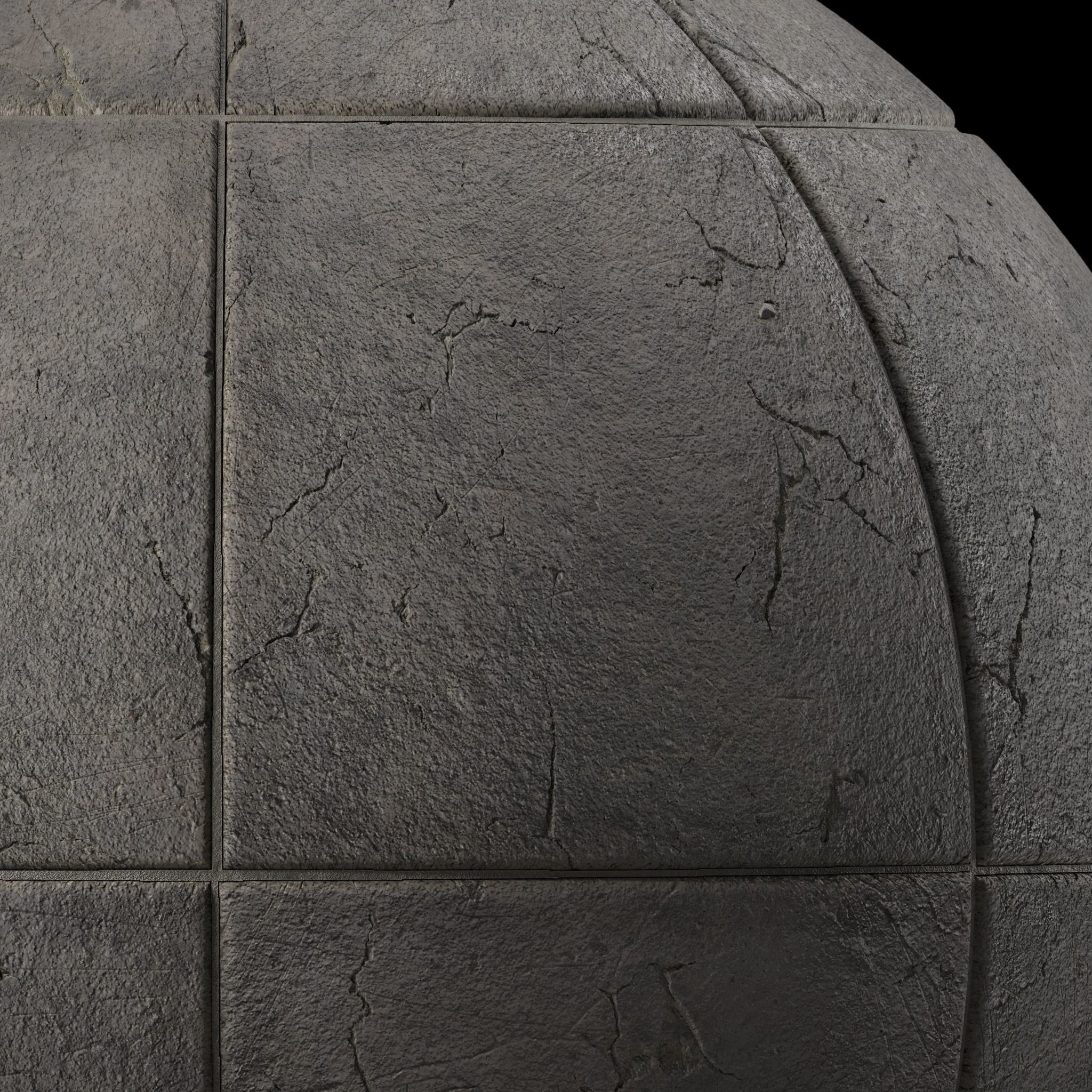 Texture Tile Materials 34- Concrete Tiling By Gravel Sbsar Pbr Seamless ...