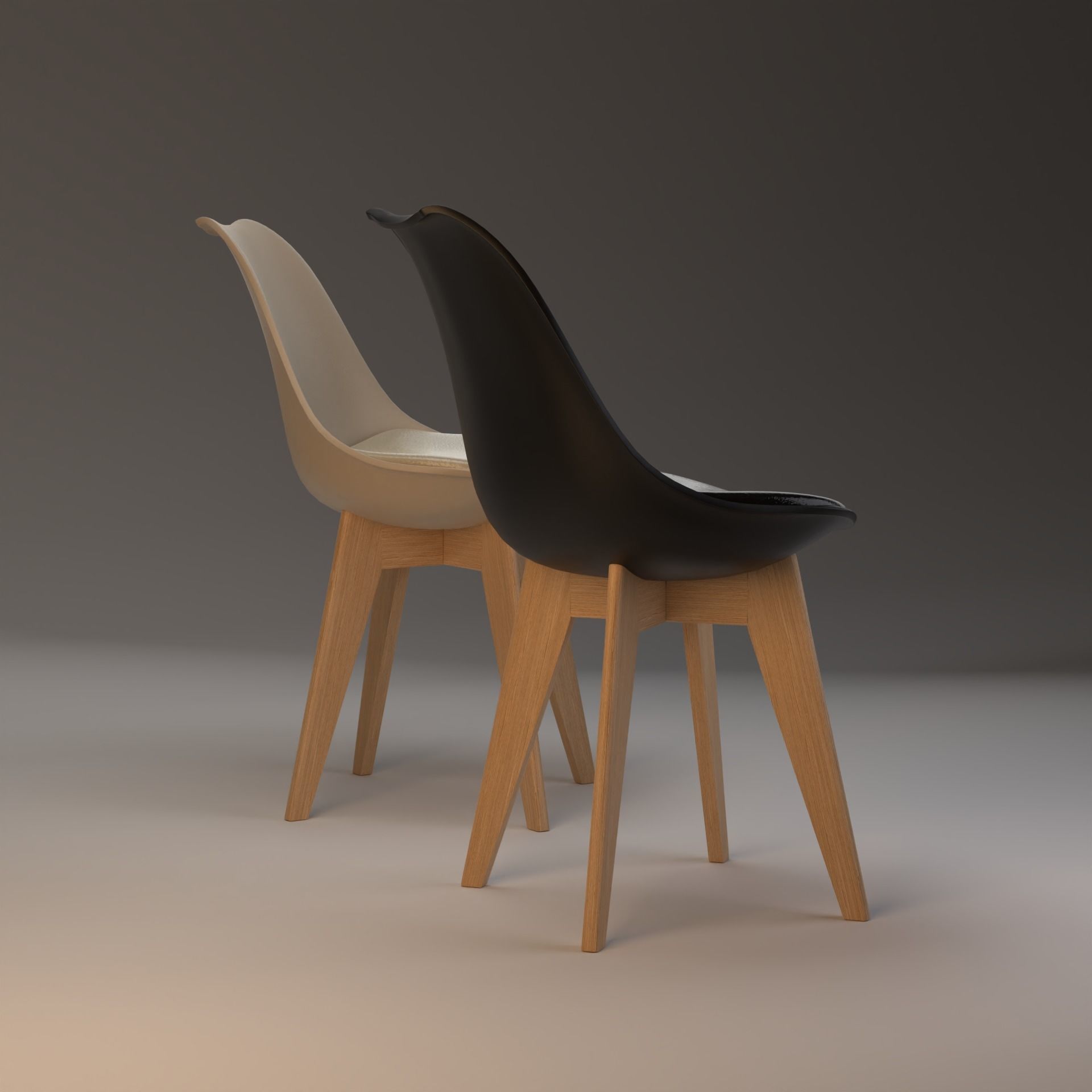 3D model Charles Eames Chair VR / AR / low-poly | CGTrader