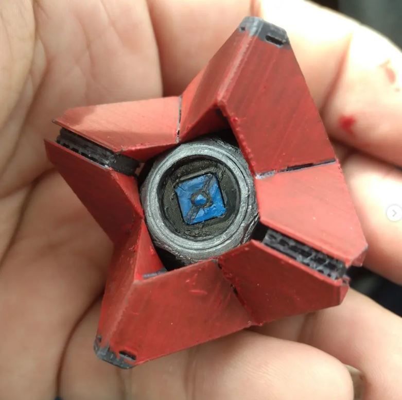 Destiny Ghost Shell - Cutscene Accurate 3D model 3D printable | CGTrader
