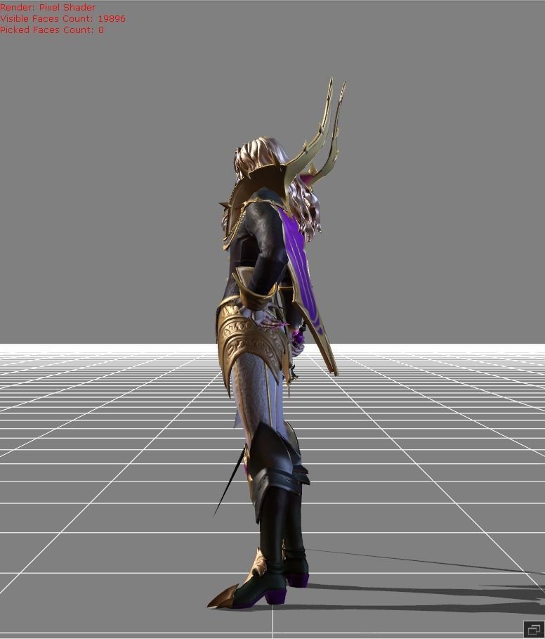 3D model Lancelot Dark Earl VR / AR / low-poly | CGTrader