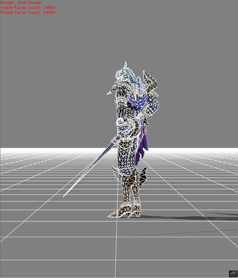 3D model Lancelot Pisces skin VR / AR / low-poly | CGTrader