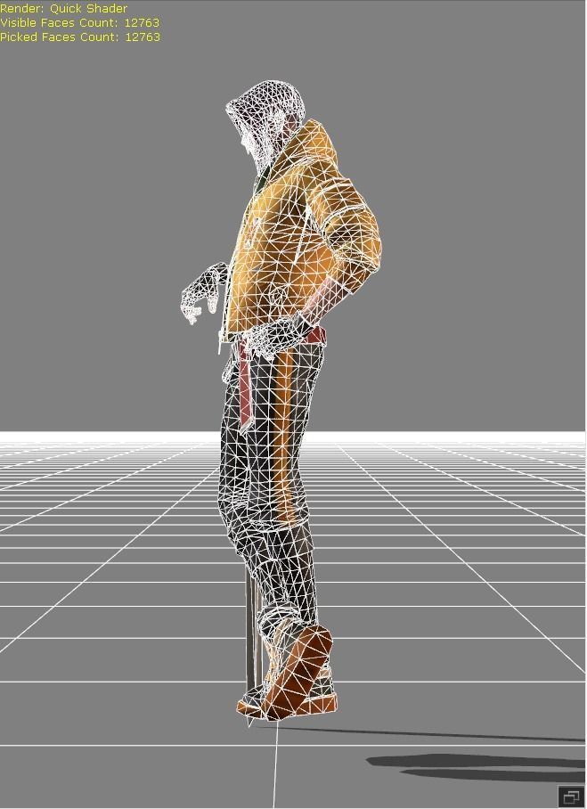 3D model Ling Street Punk VR / AR / low-poly | CGTrader