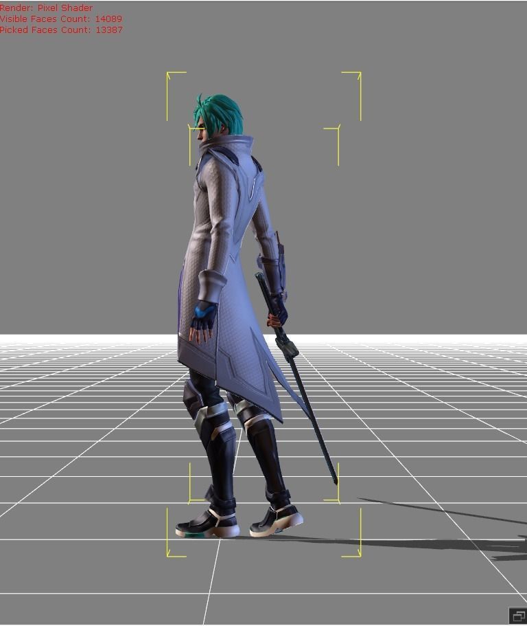 3D model Ling Cosmo Guard VR / AR / low-poly | CGTrader