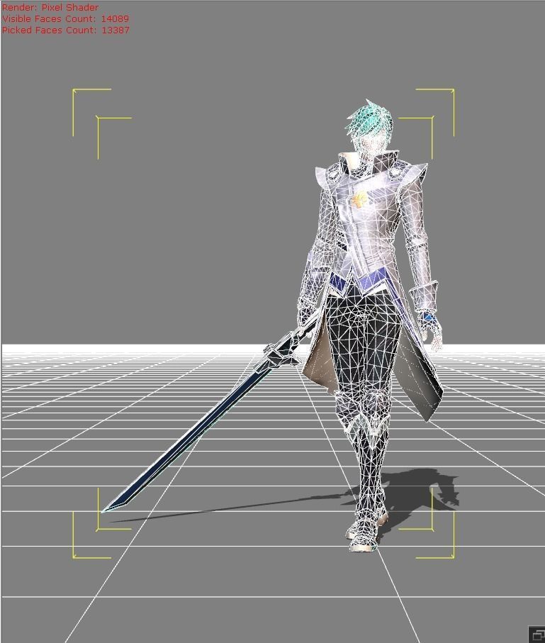 3D model Ling Cosmo Guard VR / AR / low-poly | CGTrader