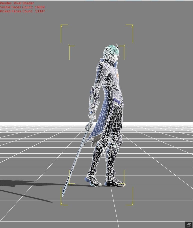 3D model Ling Cosmo Guard VR / AR / low-poly | CGTrader