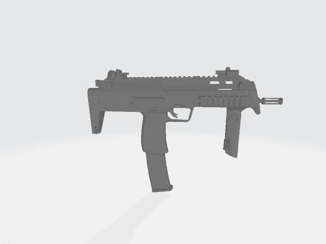 MP7 riffle 3D model | CGTrader