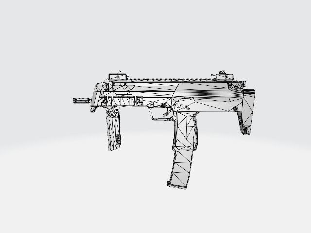 MP7 riffle 3D model | CGTrader
