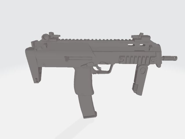 MP7 riffle 3D model | CGTrader