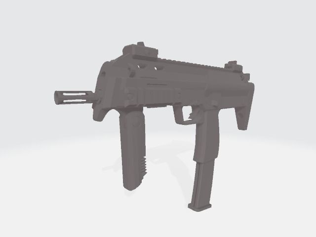MP7 riffle 3D model | CGTrader