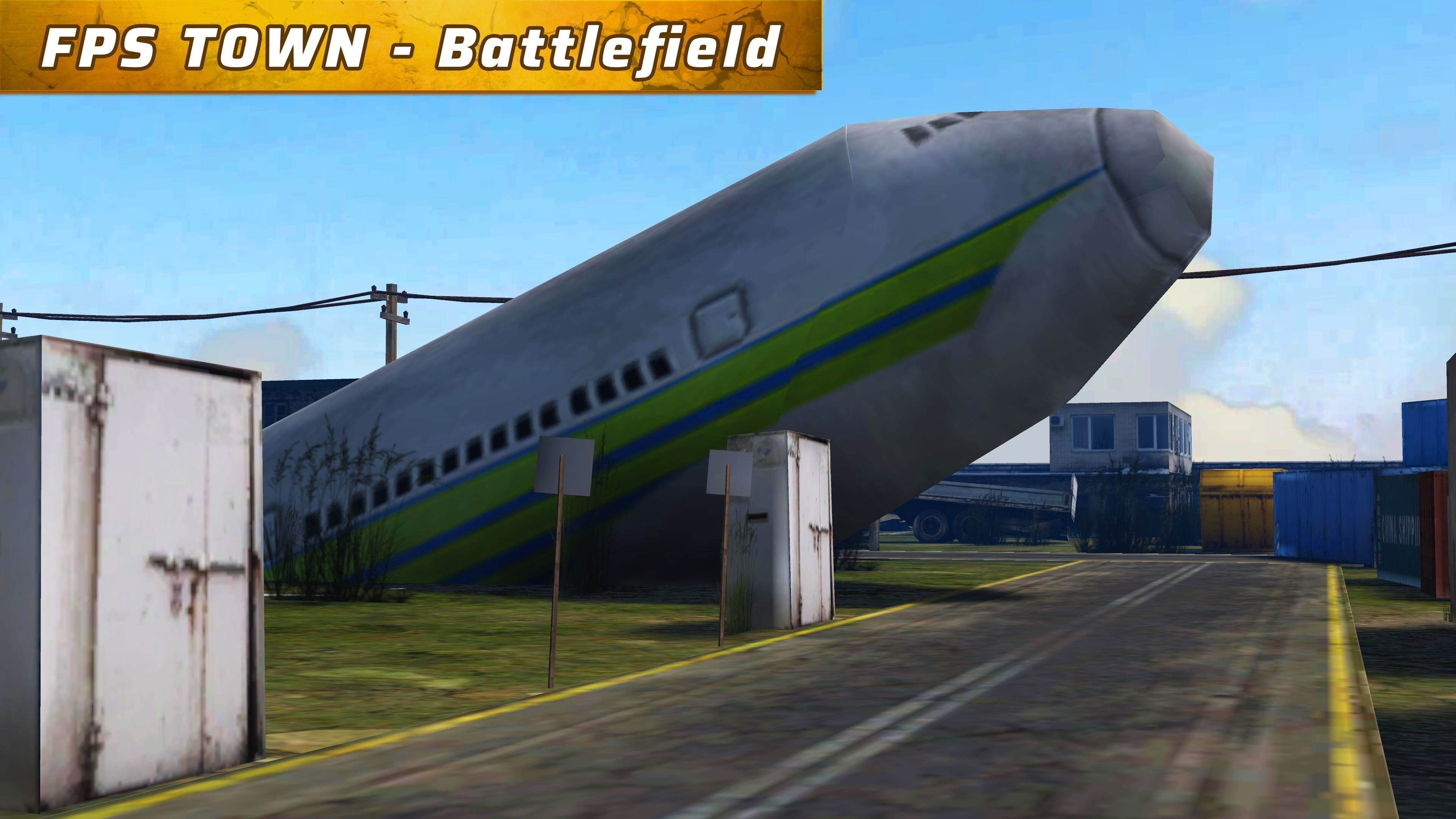 3D model FPS Town - Realistic Battlefield VR / AR / low-poly | CGTrader