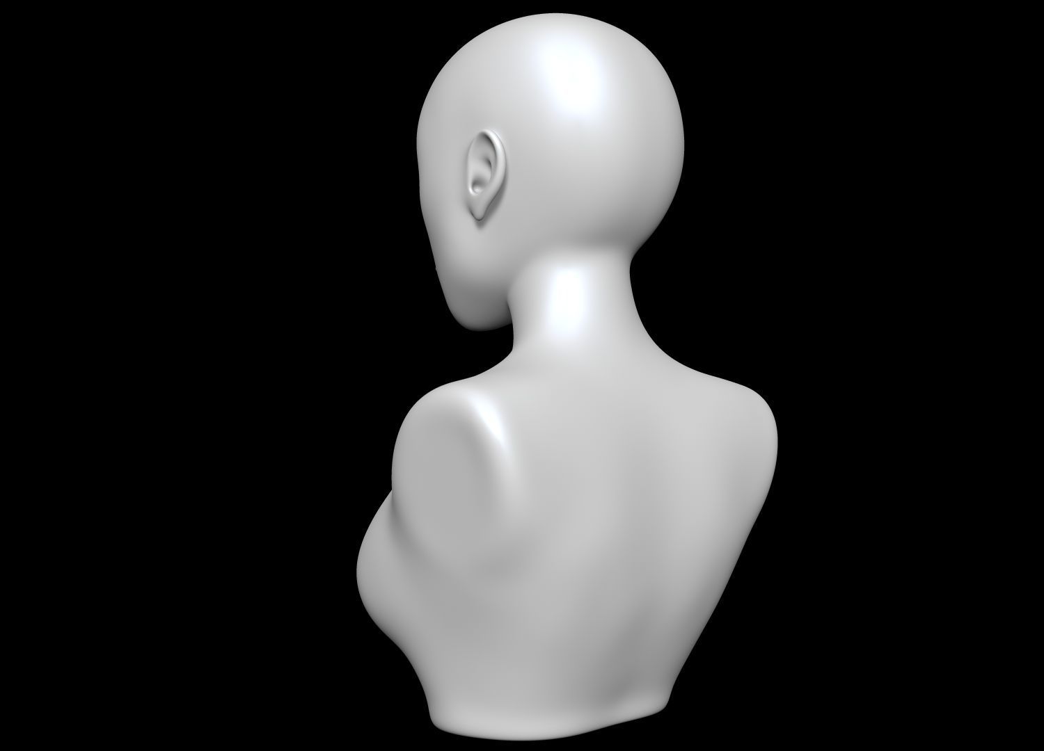 Mannequin Head 3D model | CGTrader