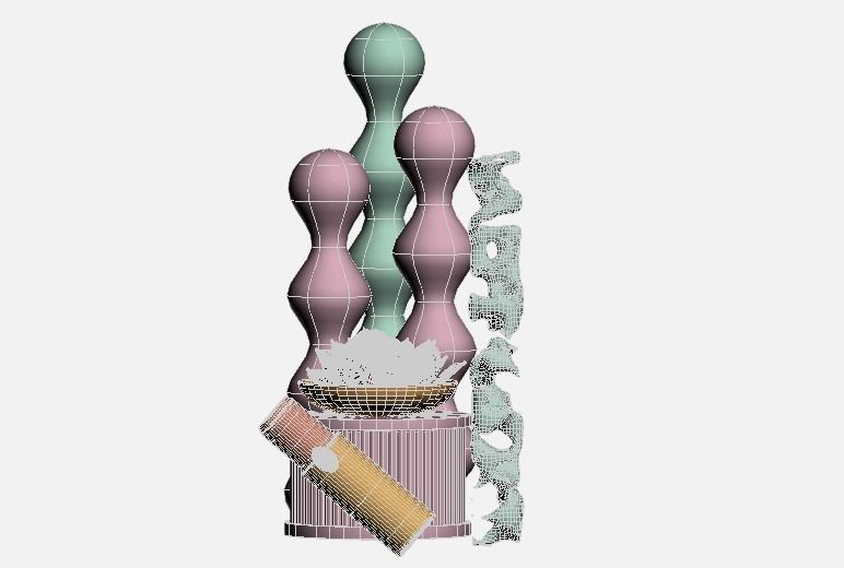 Art Exhibition Window display 3D model | CGTrader