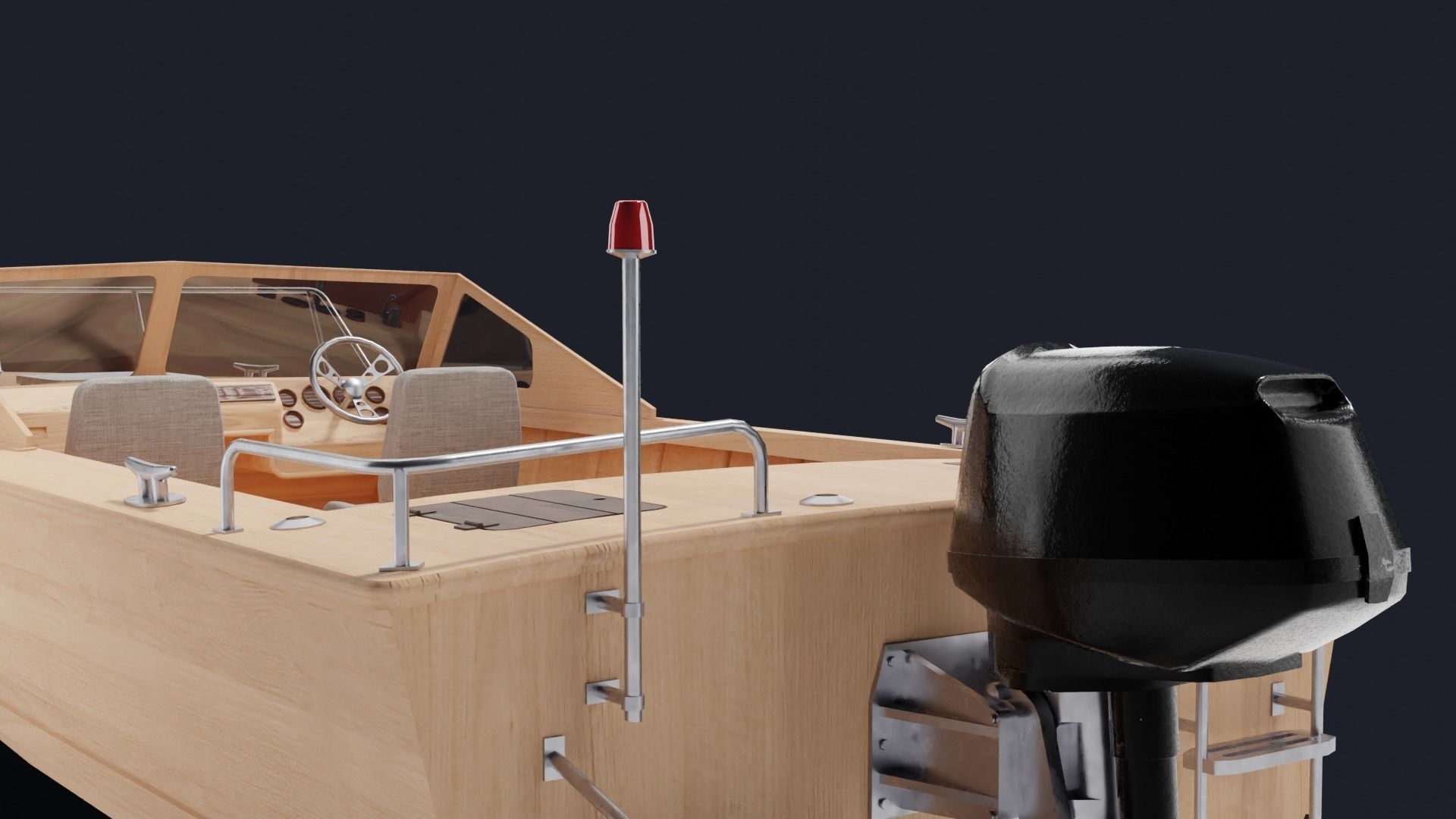 3D model Realistic Fishing Boat VR / AR / low-poly | CGTrader