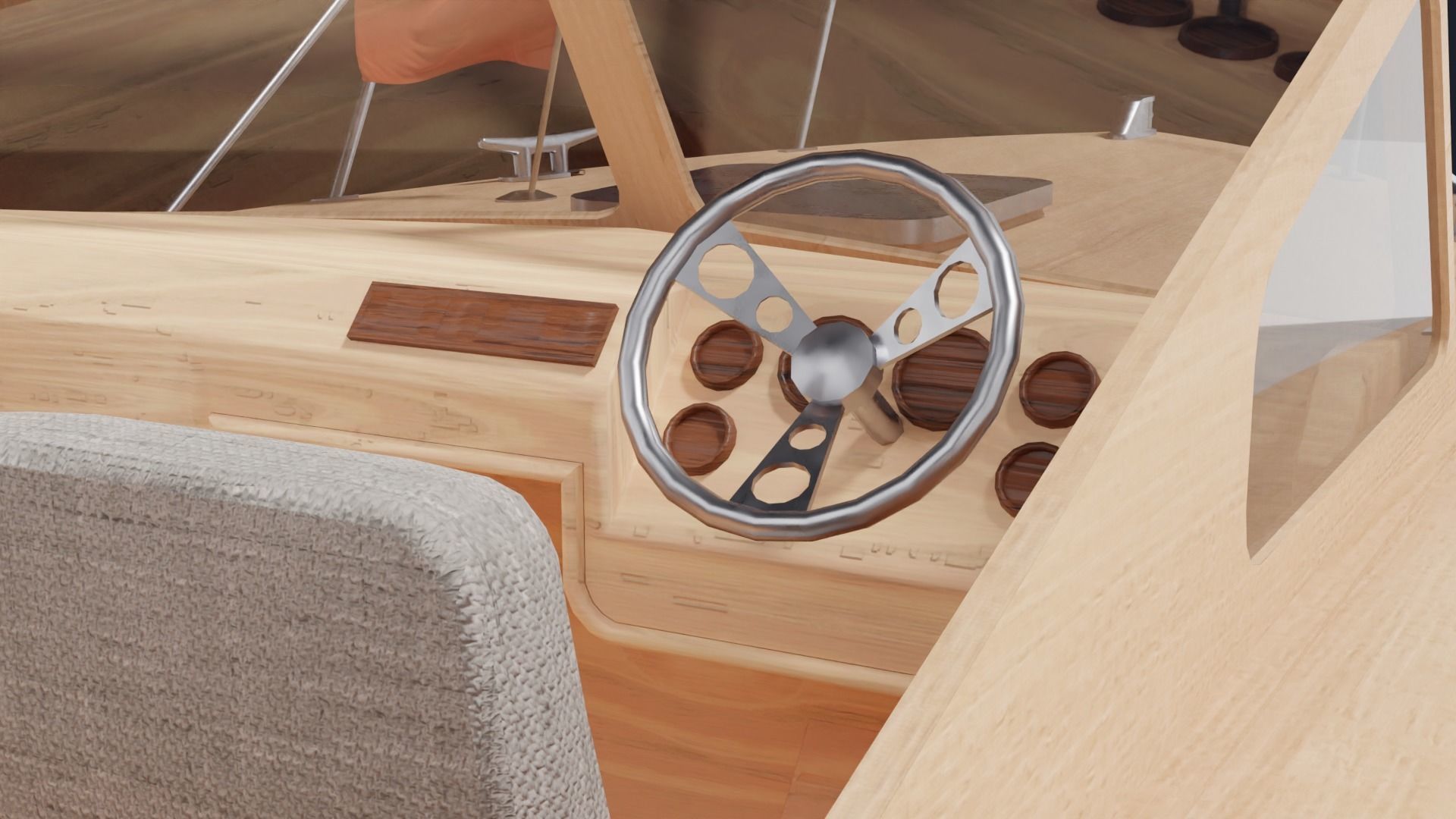 3D model Realistic Fishing Boat VR / AR / low-poly | CGTrader