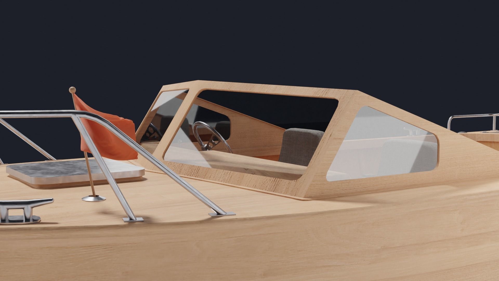 3D model Realistic Fishing Boat VR / AR / low-poly | CGTrader