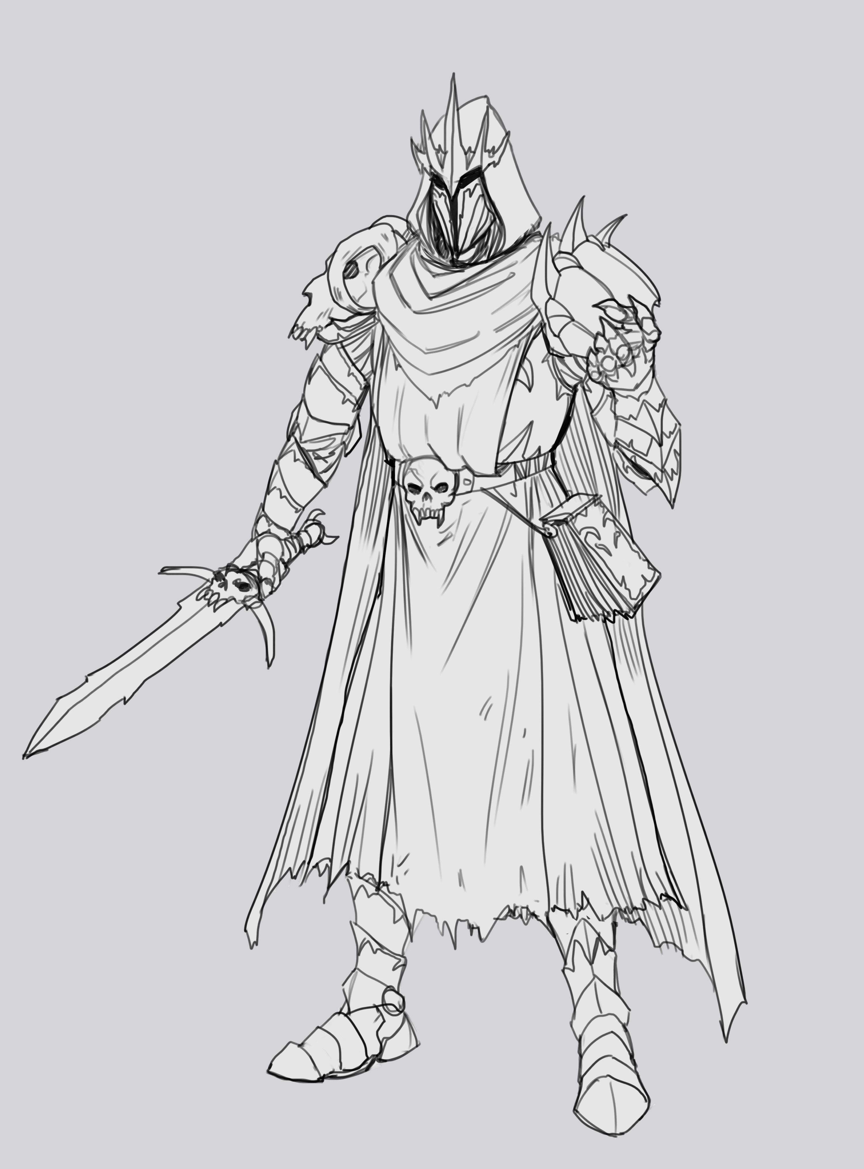 Nazgul The Hobbit The Lord of the Rings LOTR 32mm Pre-supported 3D ...